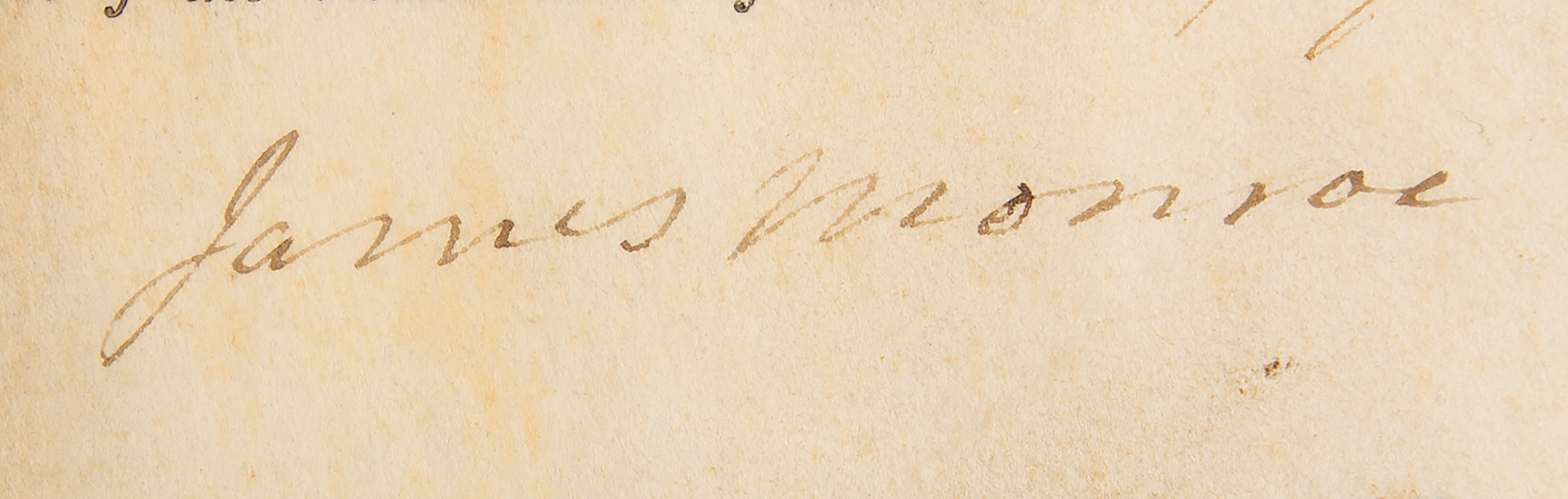James Monroe Document Signed as President | RR Auction