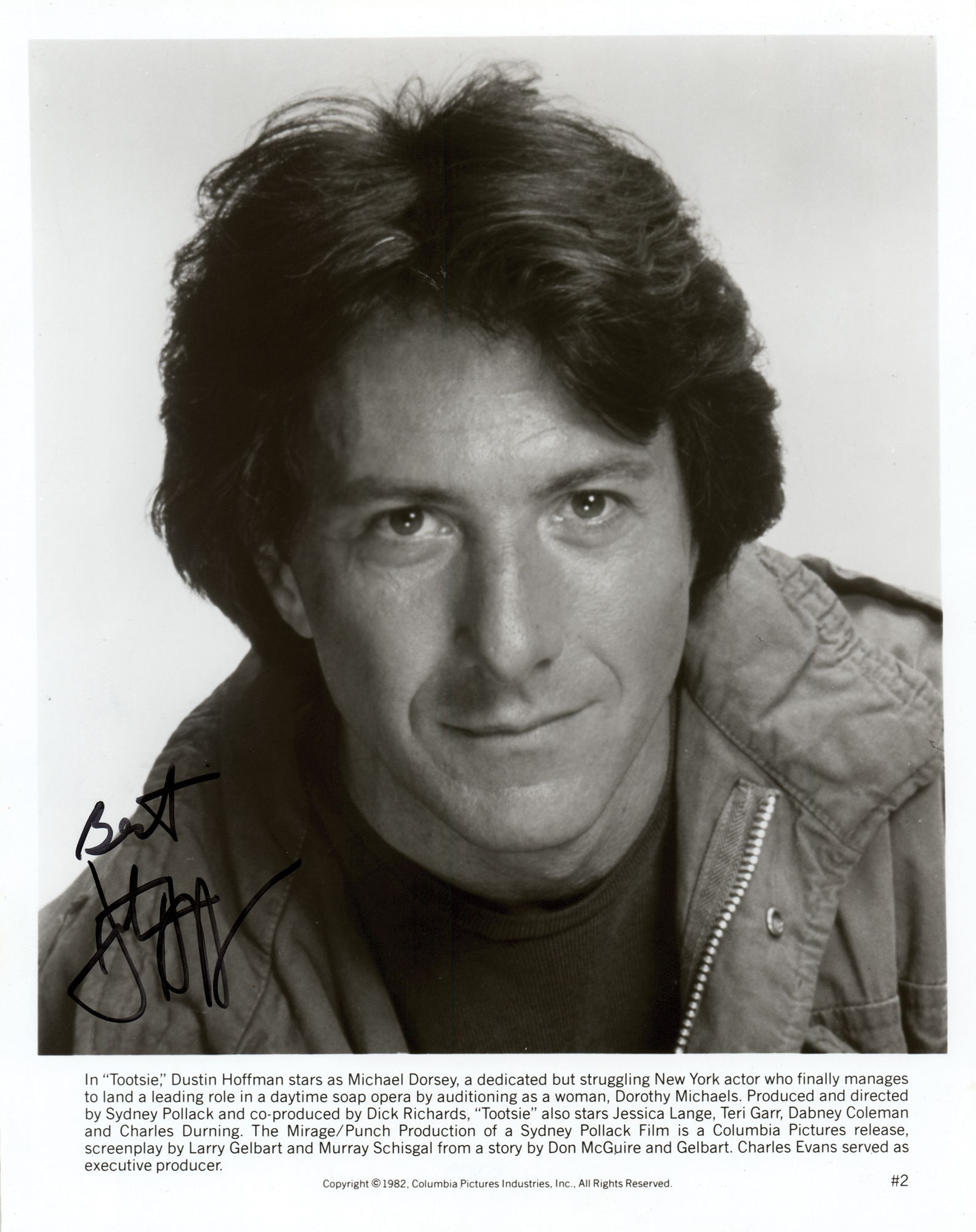 Dustin Hoffman Signed Photograph | RR Auction