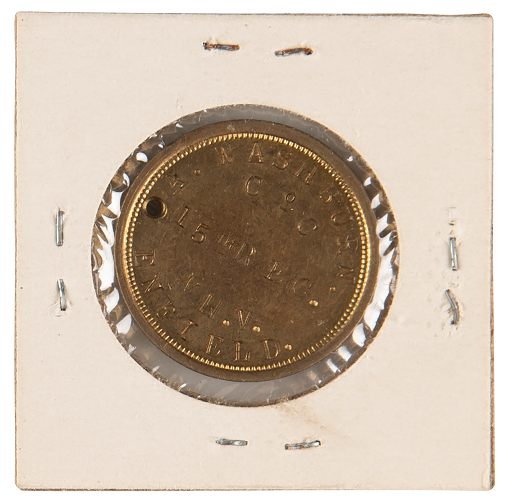 Civil War 'Dog Tag' from a Union Soldier | RR Auction