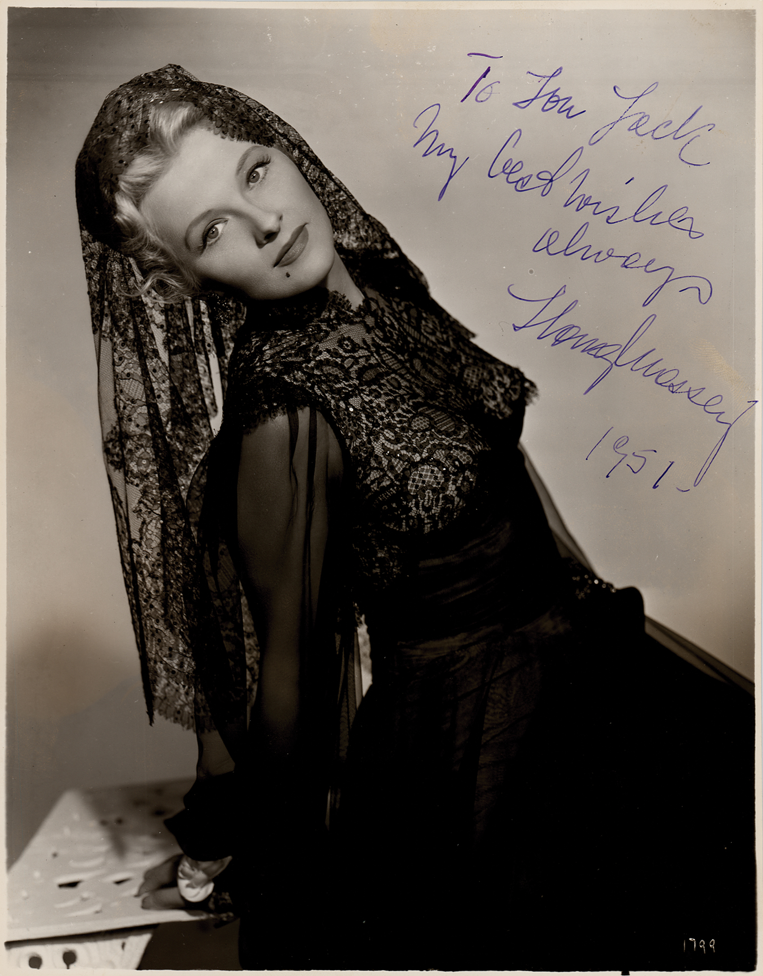 Ilona Massey Signed Photograph | RR Auction