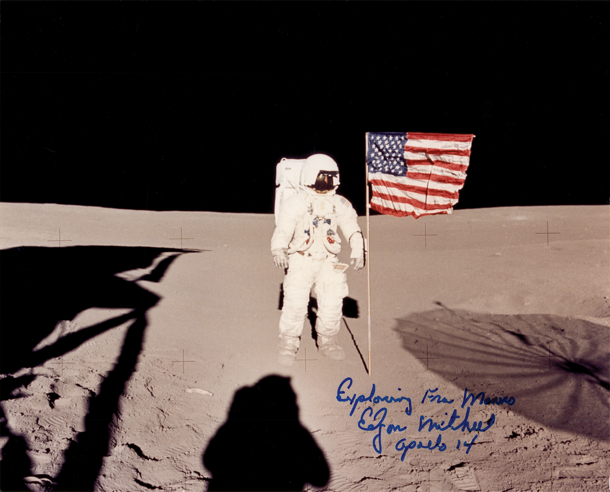 Edgar Mitchell Signed Photograph | RR Auction
