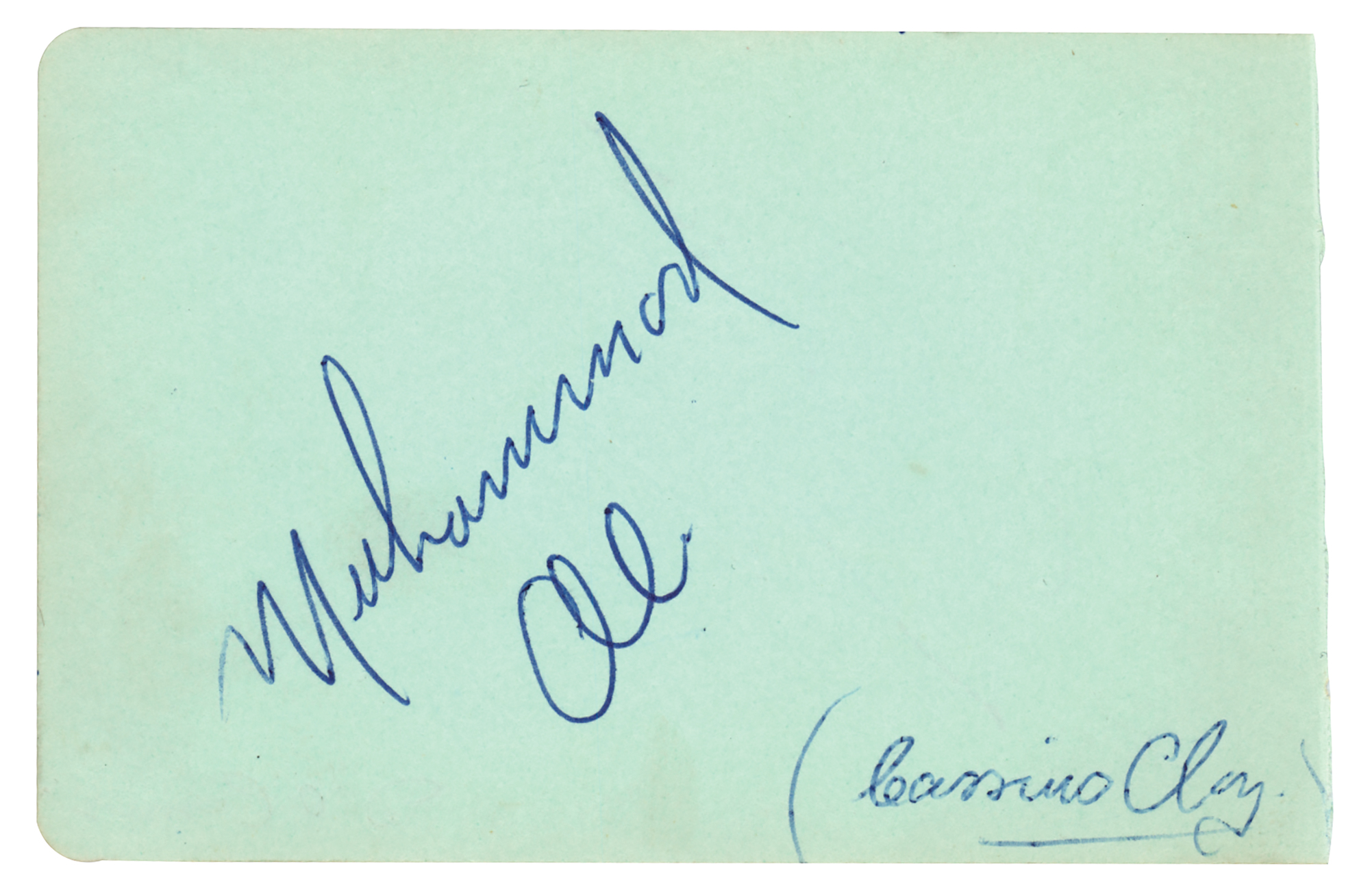 Muhammad Ali Signature | RR Auction