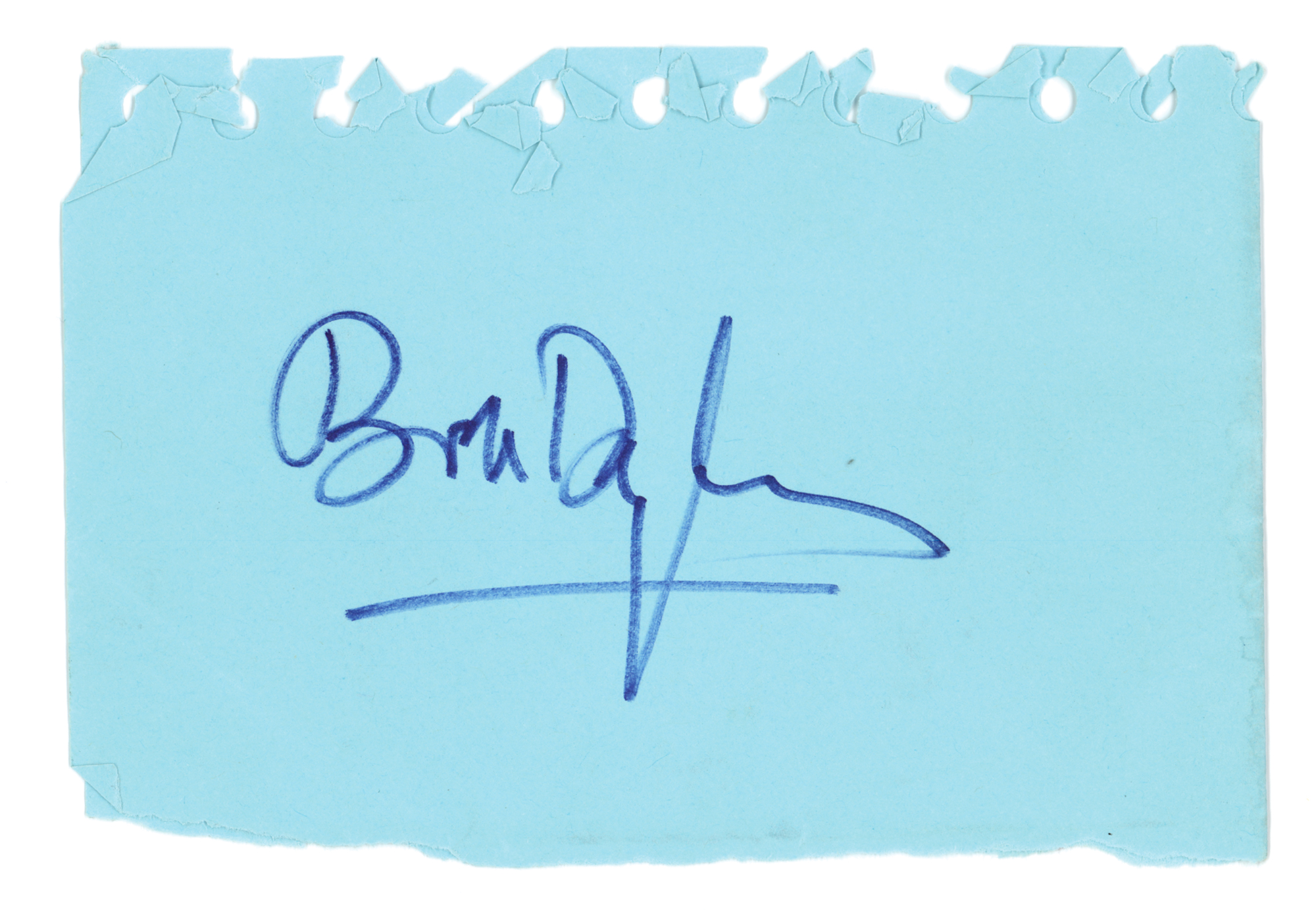 Bob Dylan Signature | RR Auction