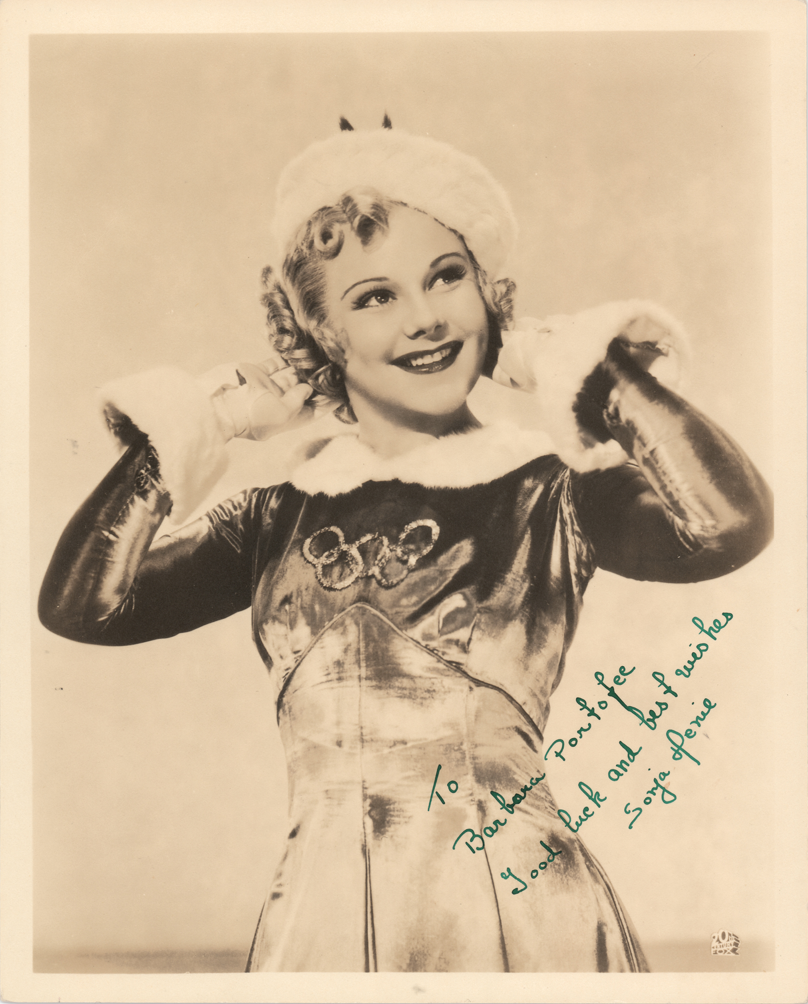 Sonja Henie Signed Photograph | RR Auction