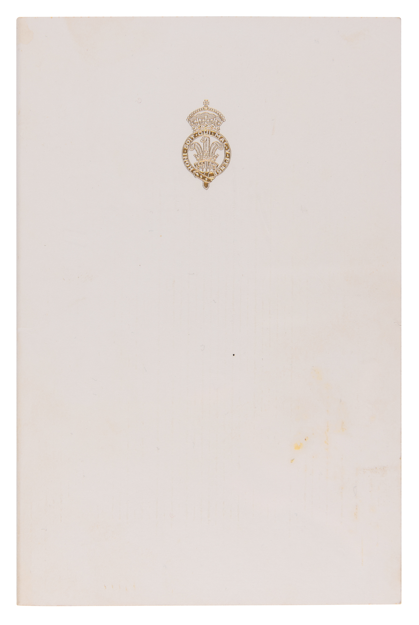 King Charles III Signed Christmas Card (1977) | RR Auction