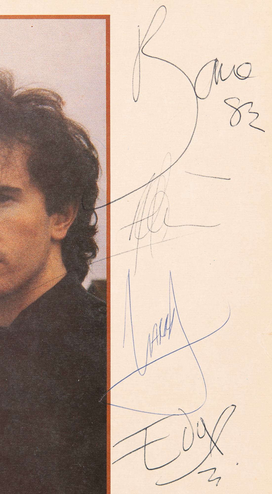 U2 Signed Album - October | RR Auction