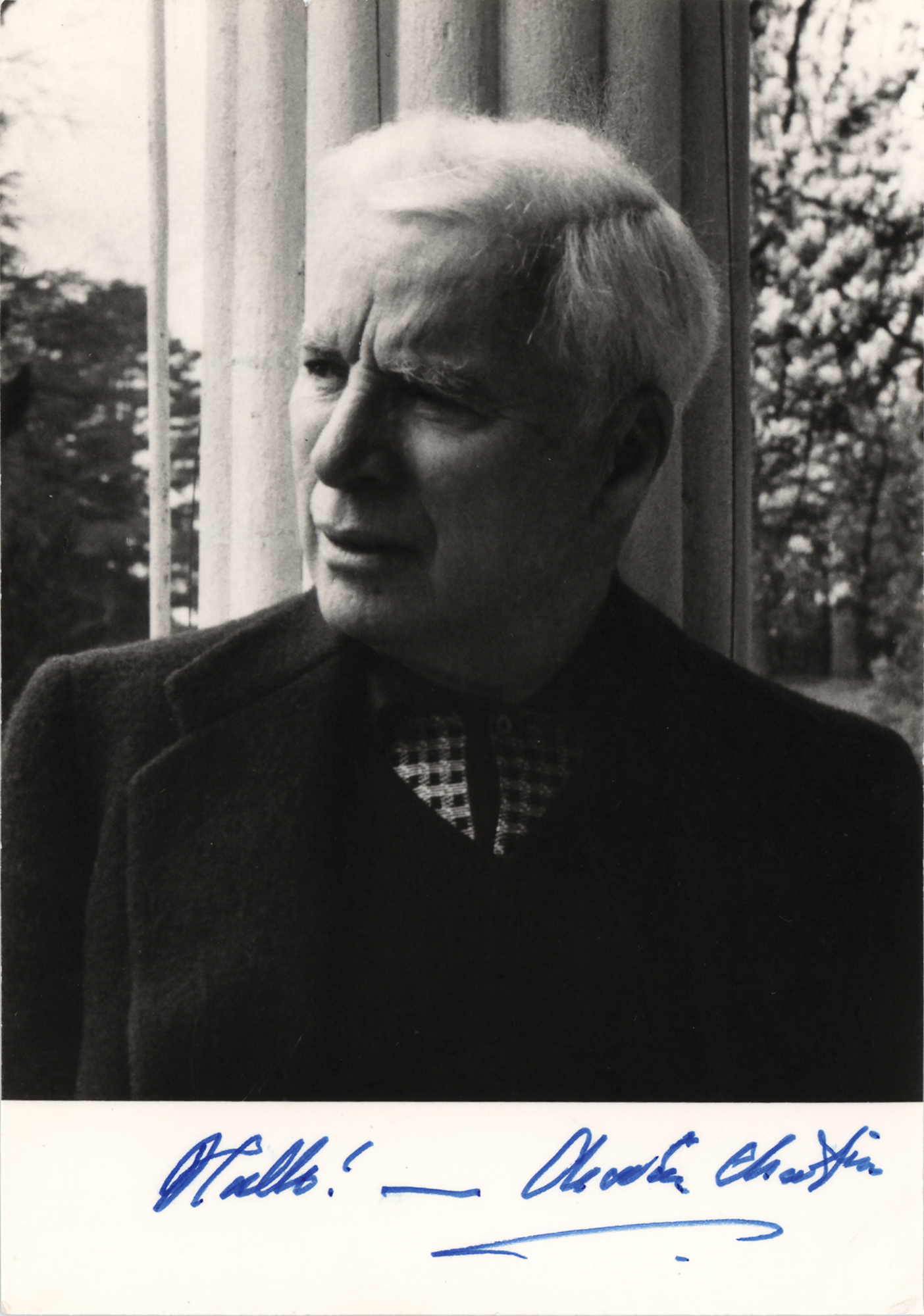 Charlie Chaplin Signed Photograph | RR Auction