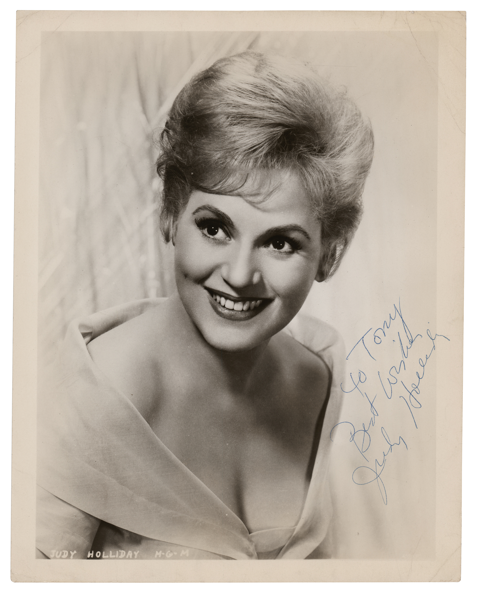 Judy Holliday Signed Photograph | RR Auction