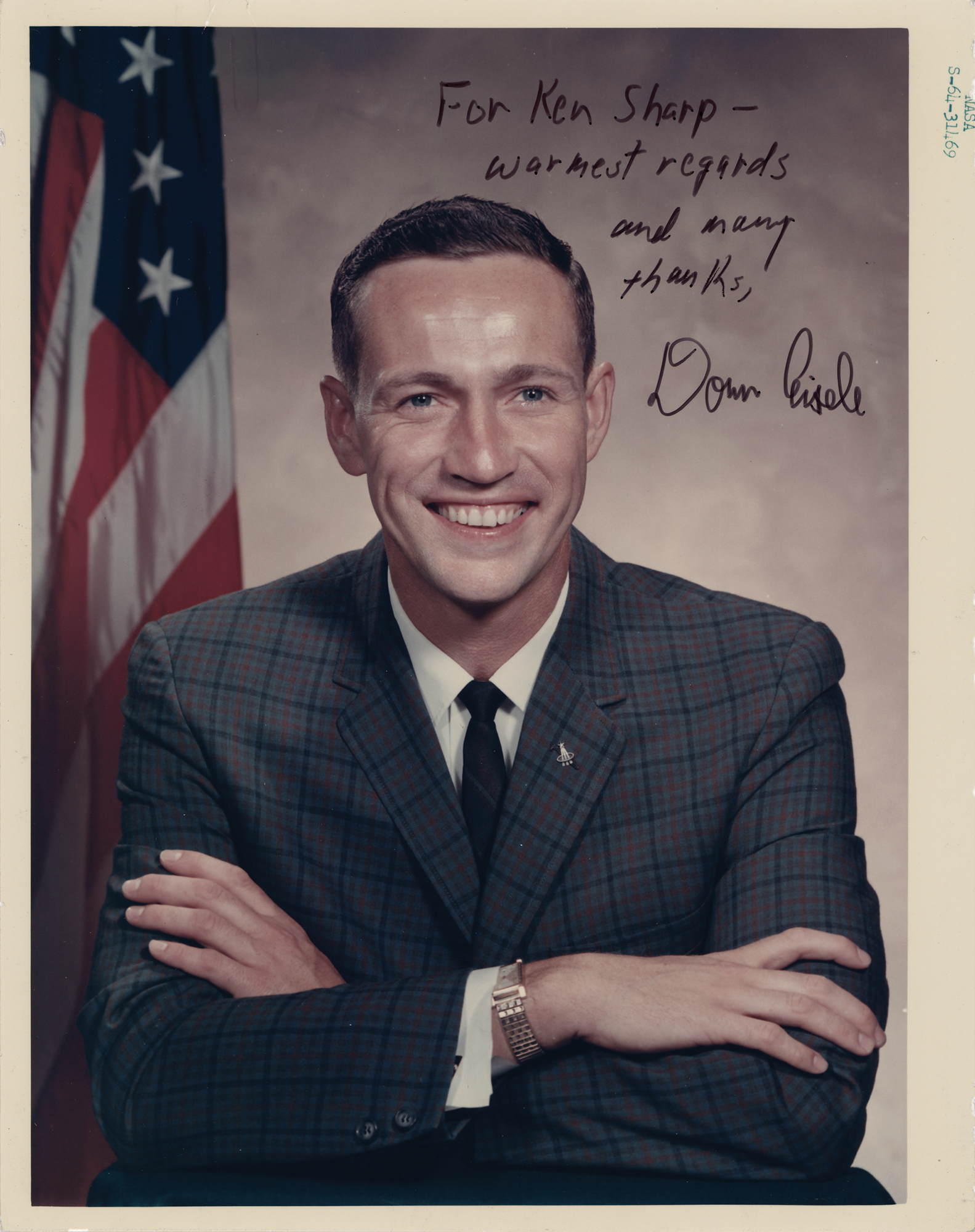 Donn Eisele Signed Photograph | RR Auction