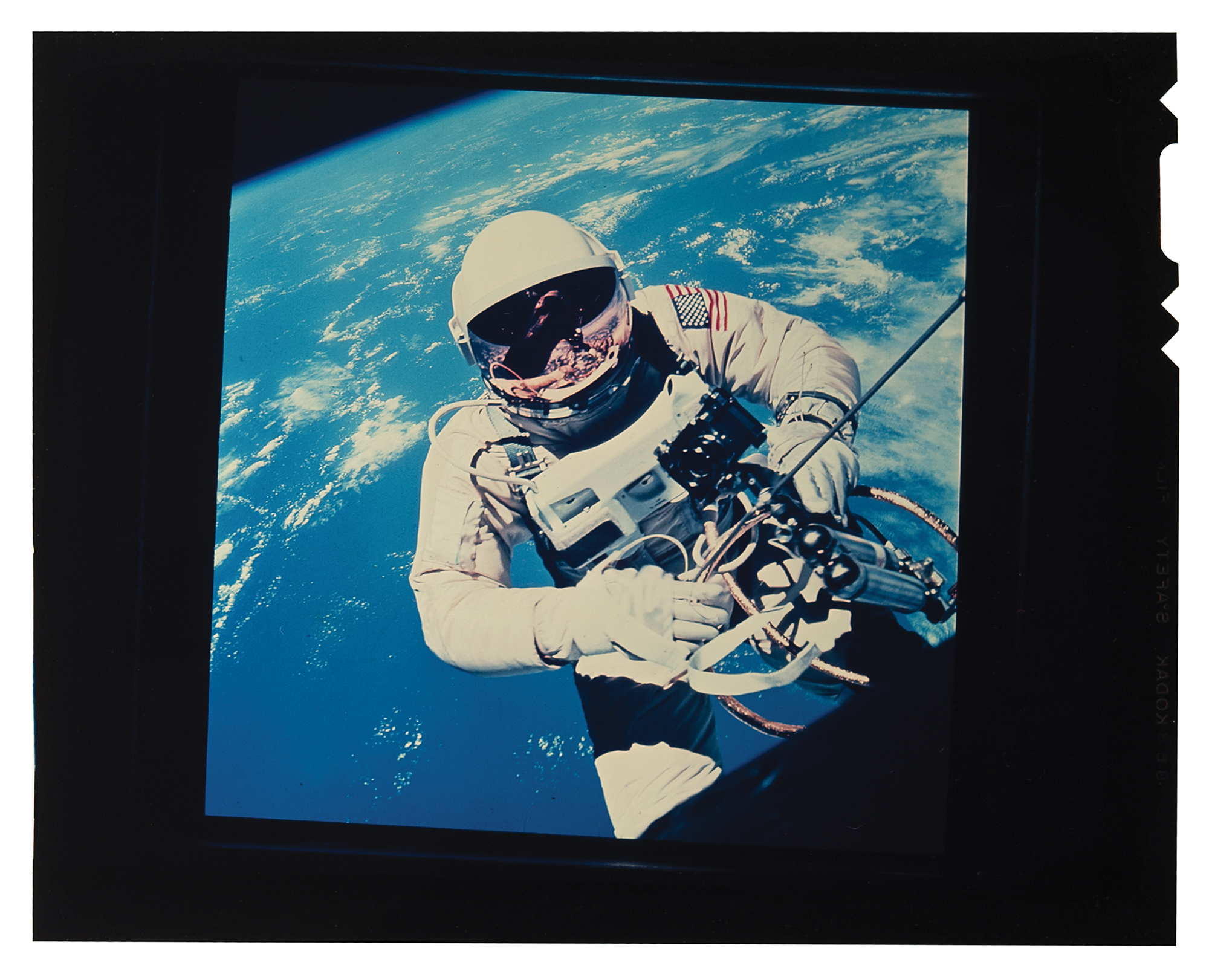 Edward H. White II Original Gemini 4 EVA Transparency | RR Auction