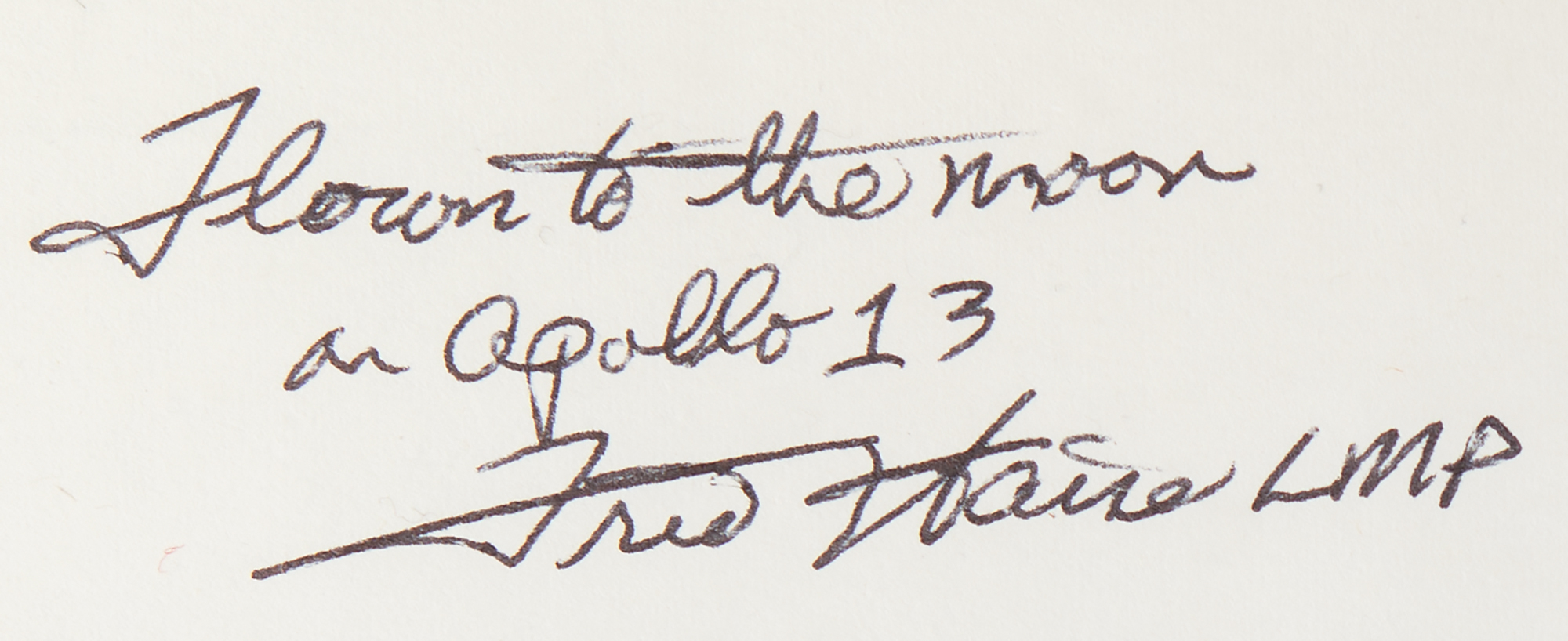 Apollo 13 Flown CSM Systems Data Schematic Signed by Jim Lovell and