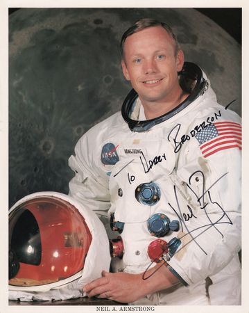Neil Armstrong Signed Photograph | RR Auction