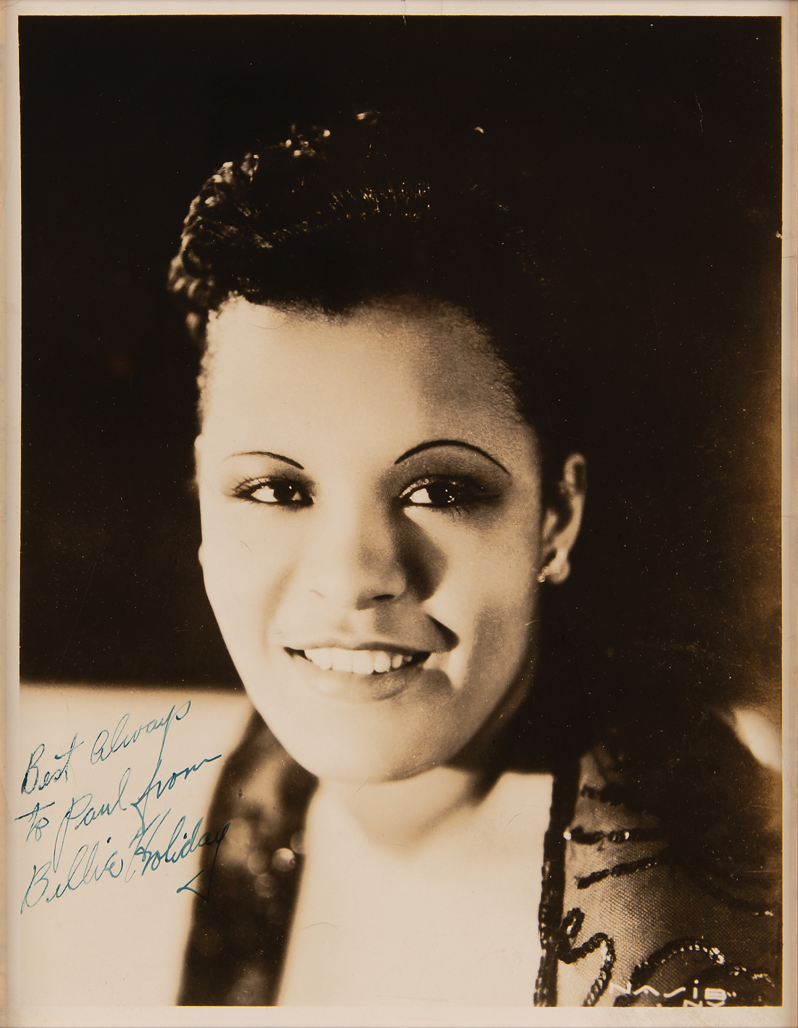 Billie Holiday Signed Photograph | RR Auction