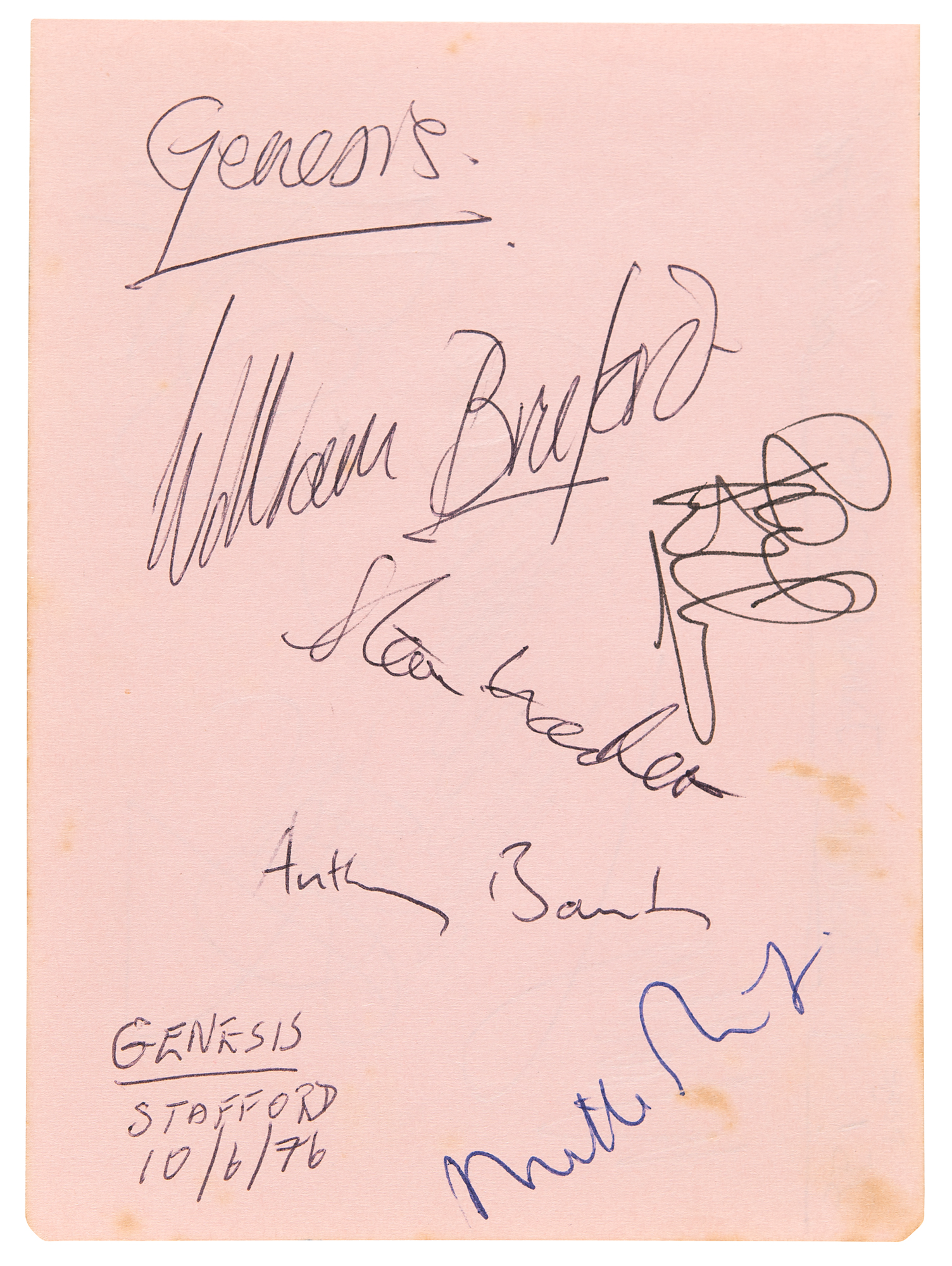 Genesis Signatures | RR Auction