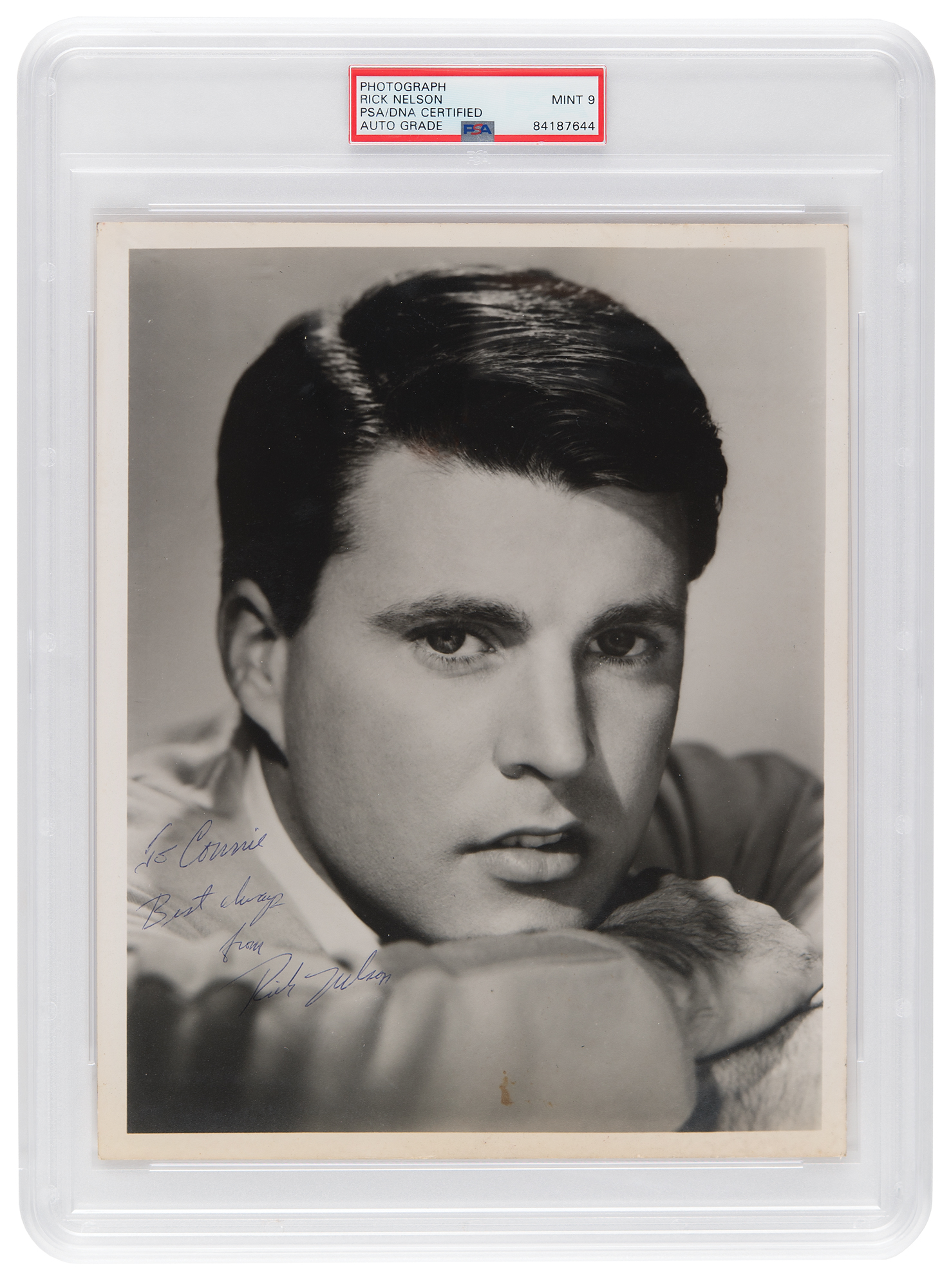 Rick Nelson Signed Photograph - PSA MINT 9 | RR Auction