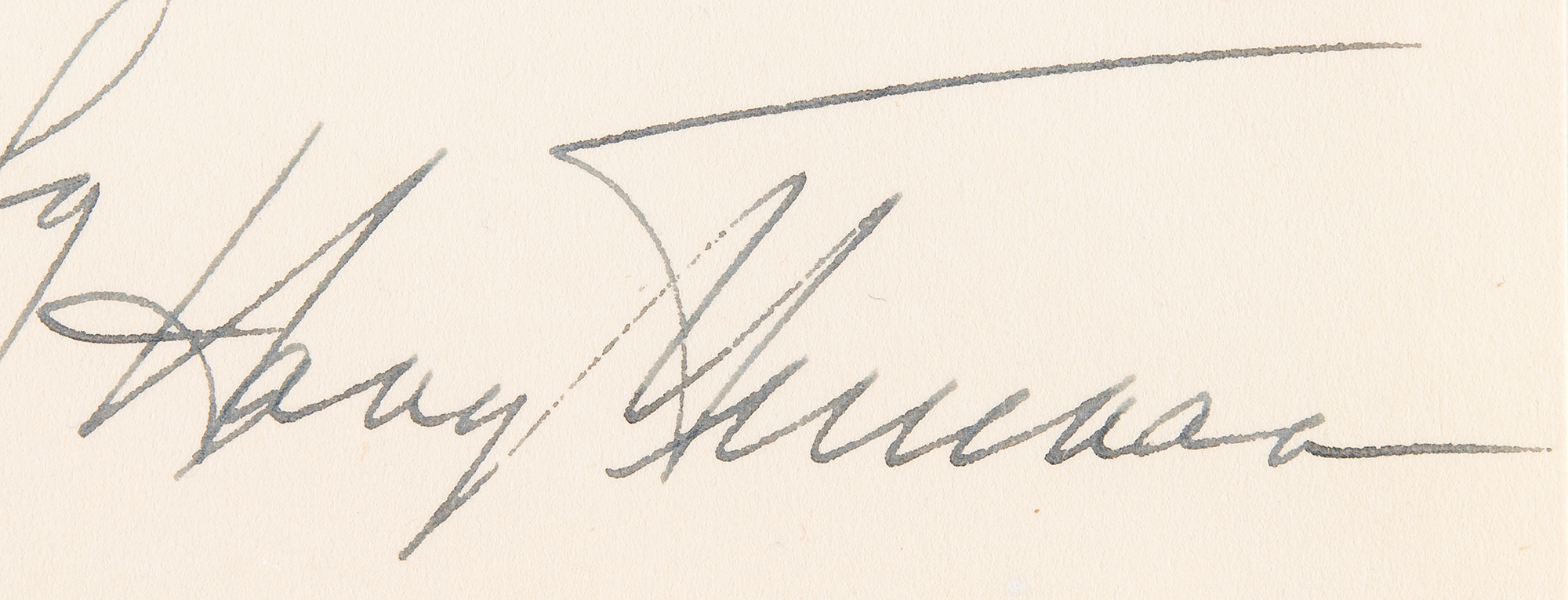 Harry S. Truman Autograph Letter Signed on Winning on FDR's