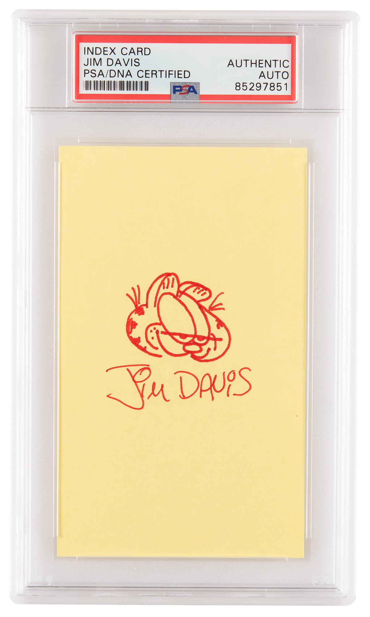 Jim Davis Signed Sketch | RR Auction