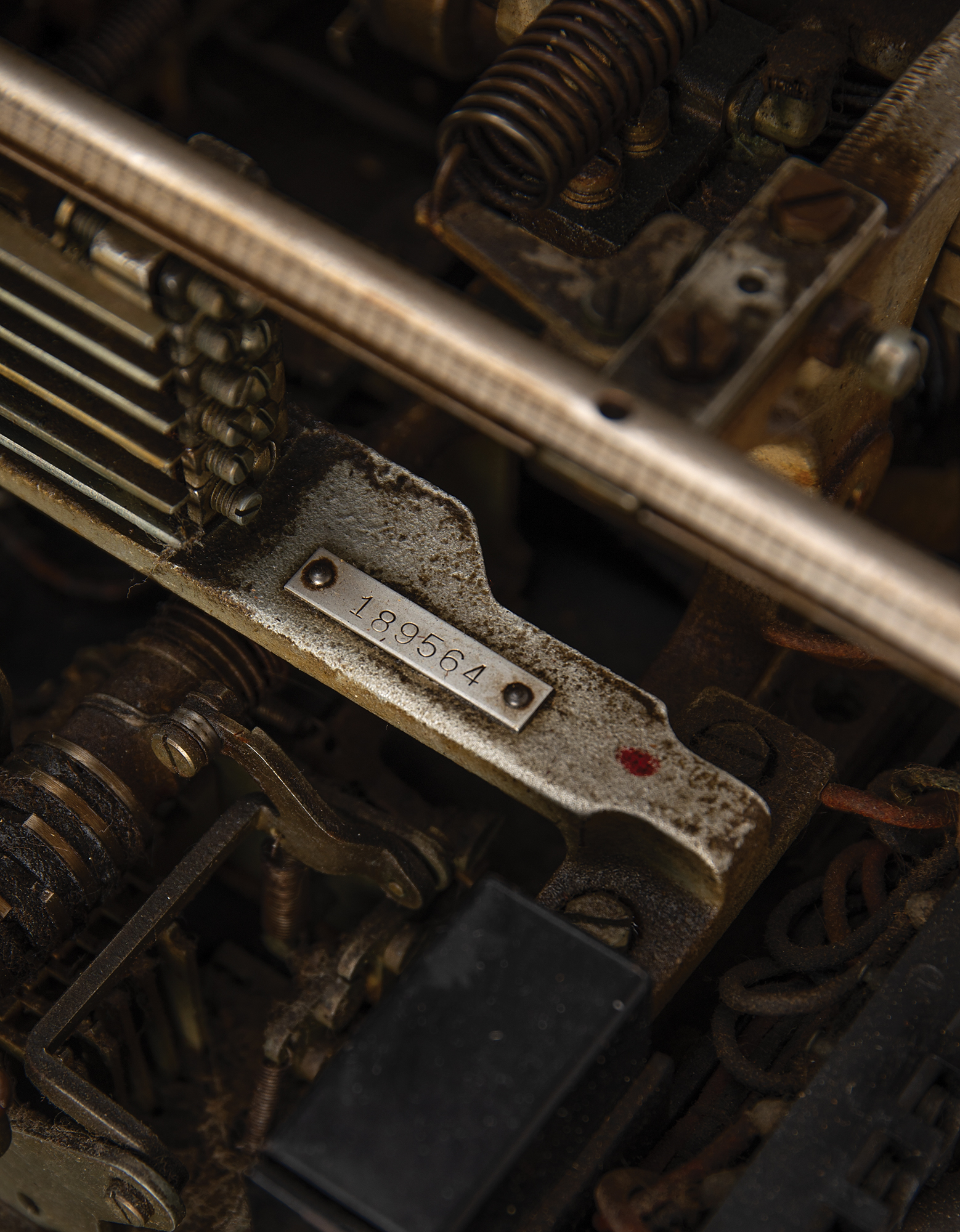 World War II Teletype Archive with Model 15 Printer, Covering
