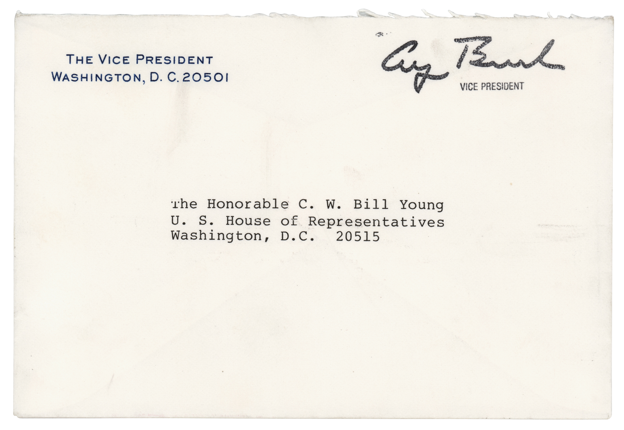 George Bush Autograph Letter Signed as Vice President | RR Auction