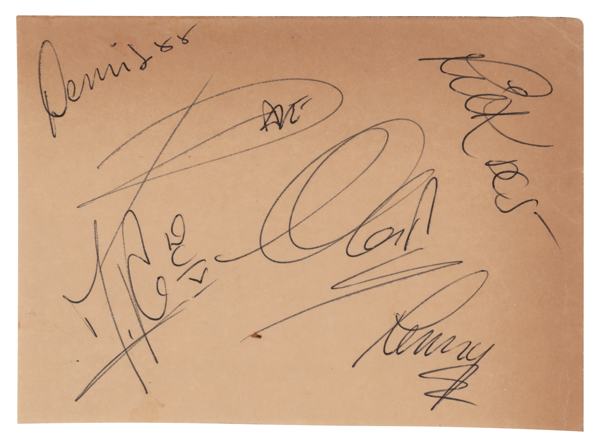 Dave Clark Five Signatures | RR Auction