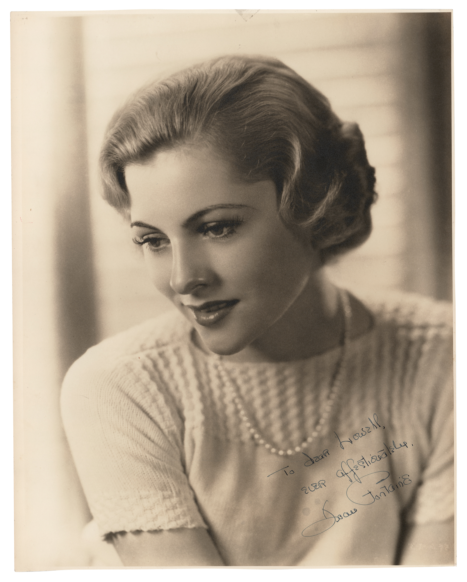 Joan Fontaine Signed Photograph | RR Auction