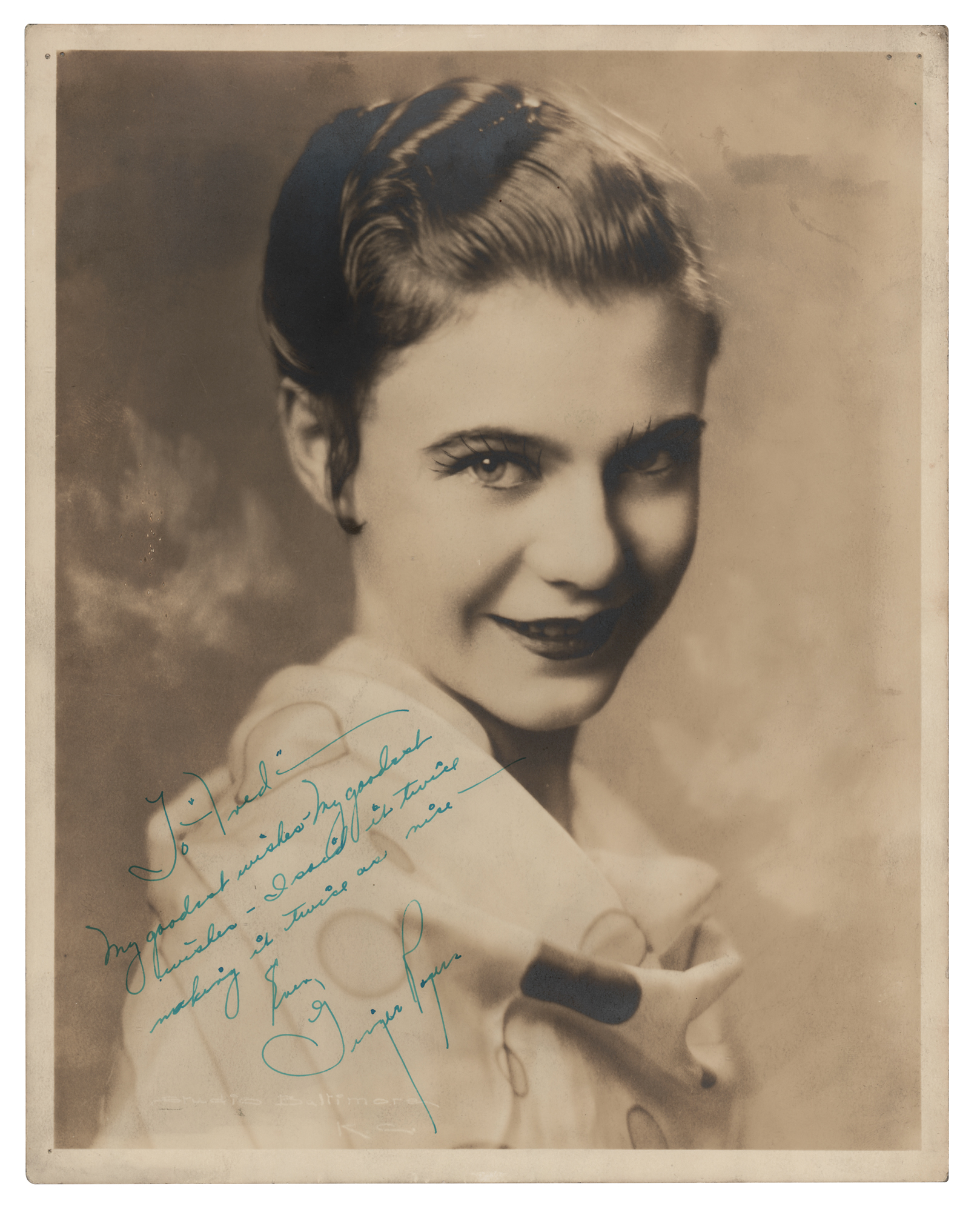 Ginger Rogers Signed Photograph | RR Auction