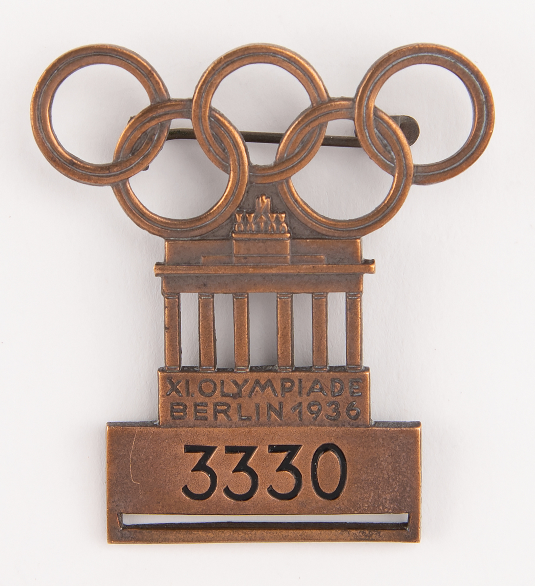 Berlin 1936 Summer Olympics Silver Winner's Medal, with Other Medals