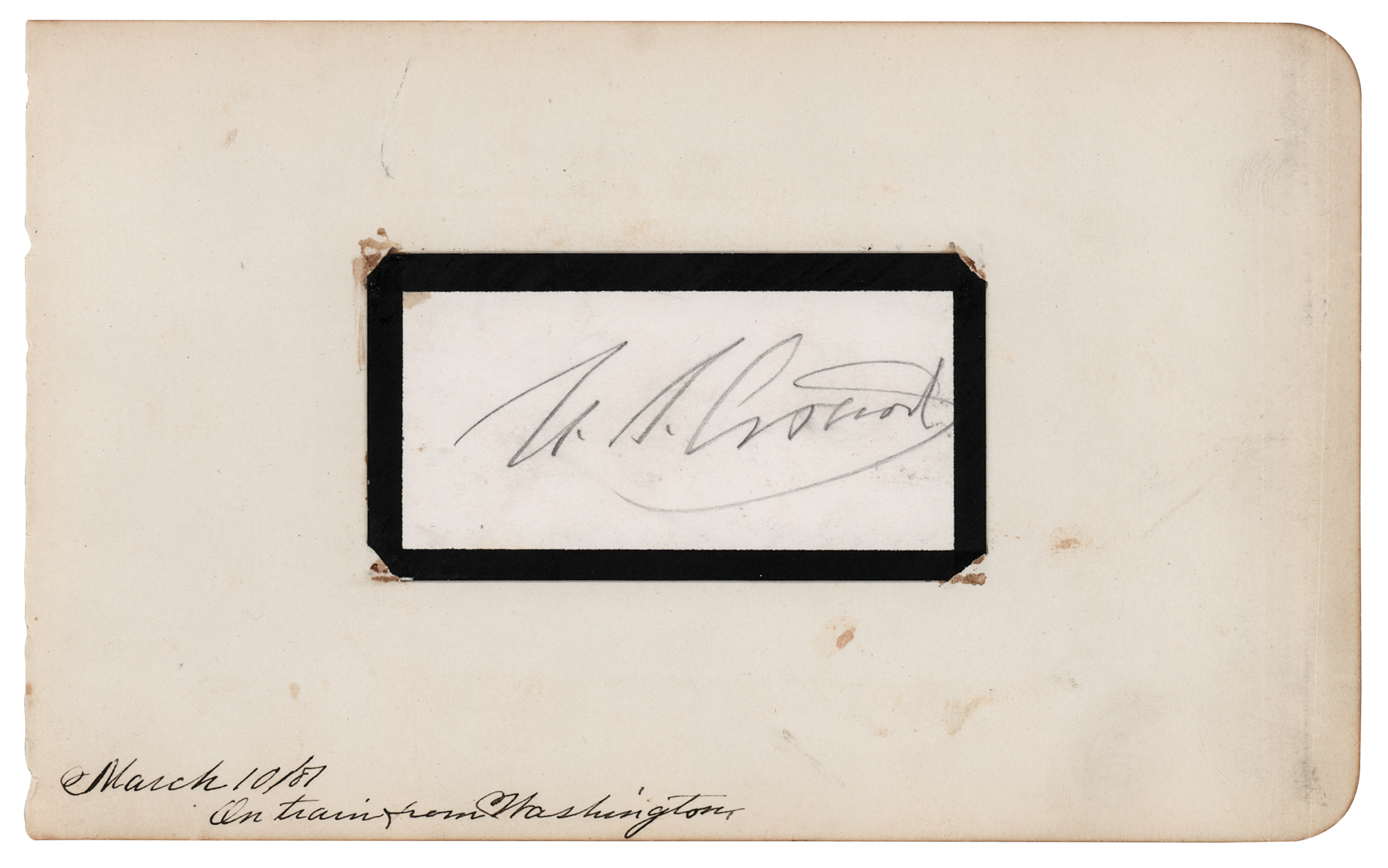 U. S. Grant Signature | RR Auction
