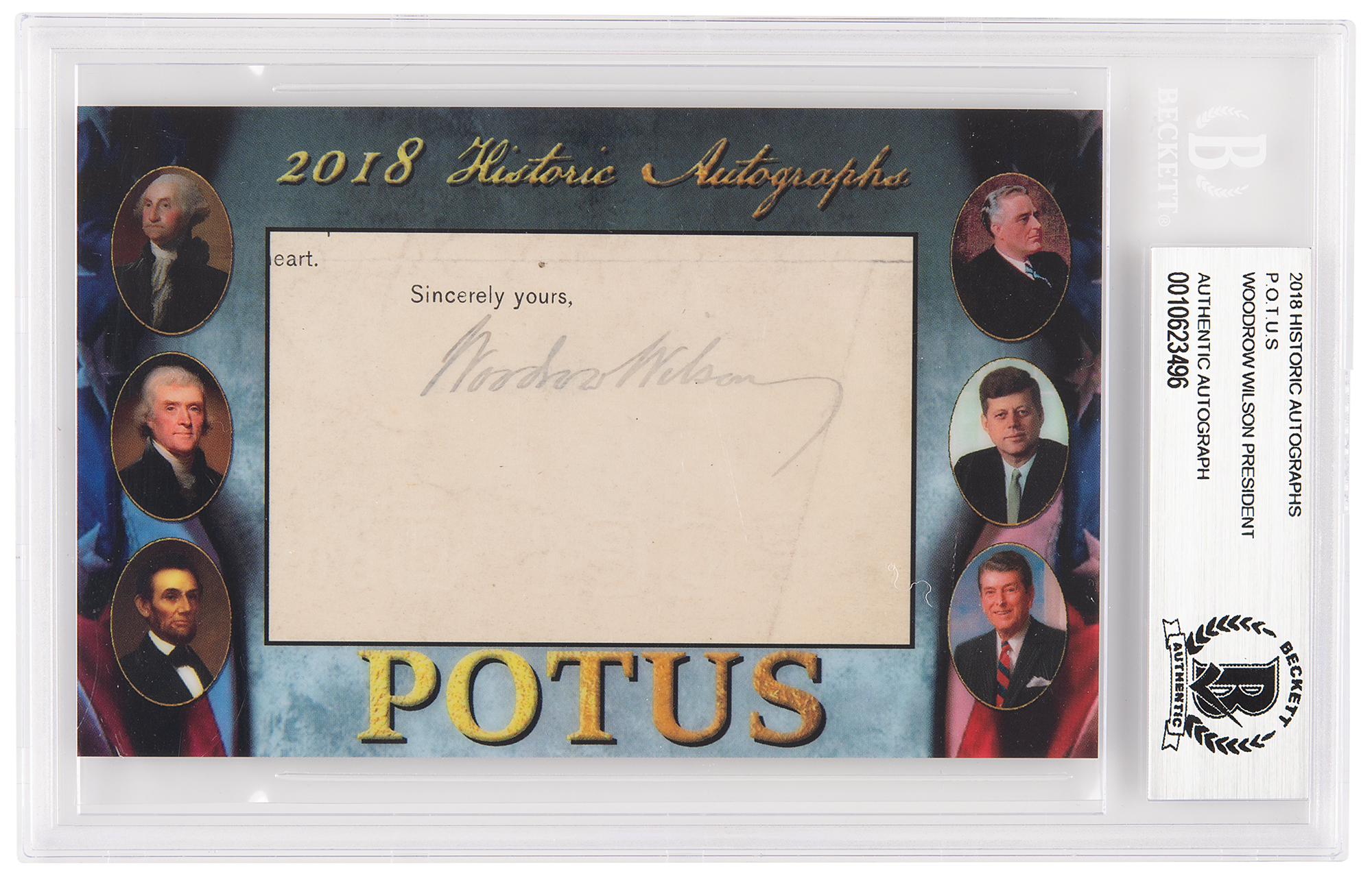 Woodrow Wilson Signature | RR Auction