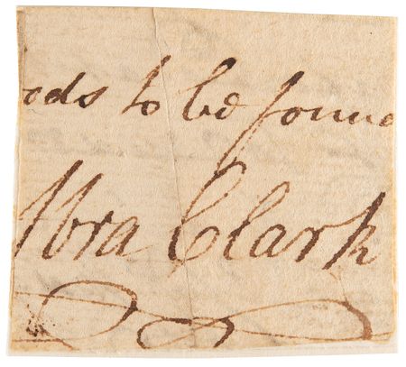 Abraham Clark Signature | RR Auction