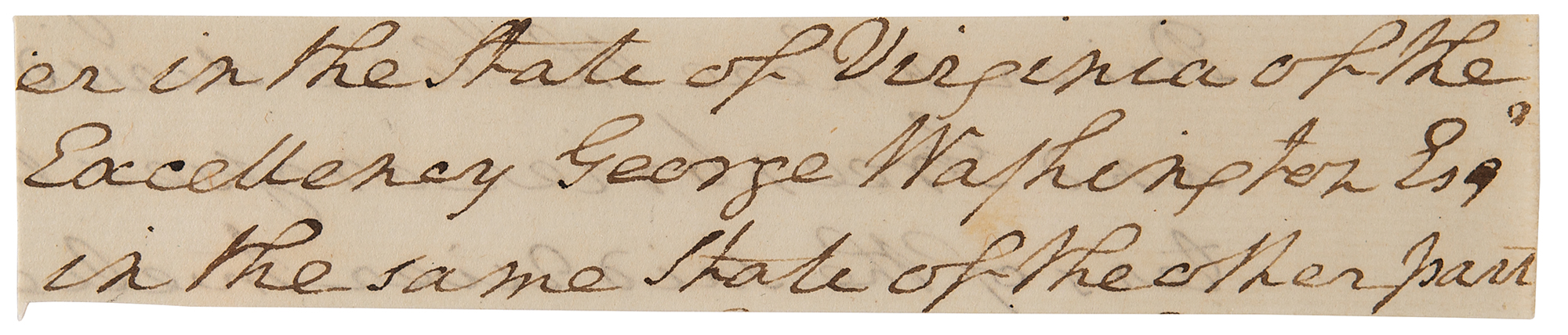 George Washington Signature - Rare Full Signature | RR Auction