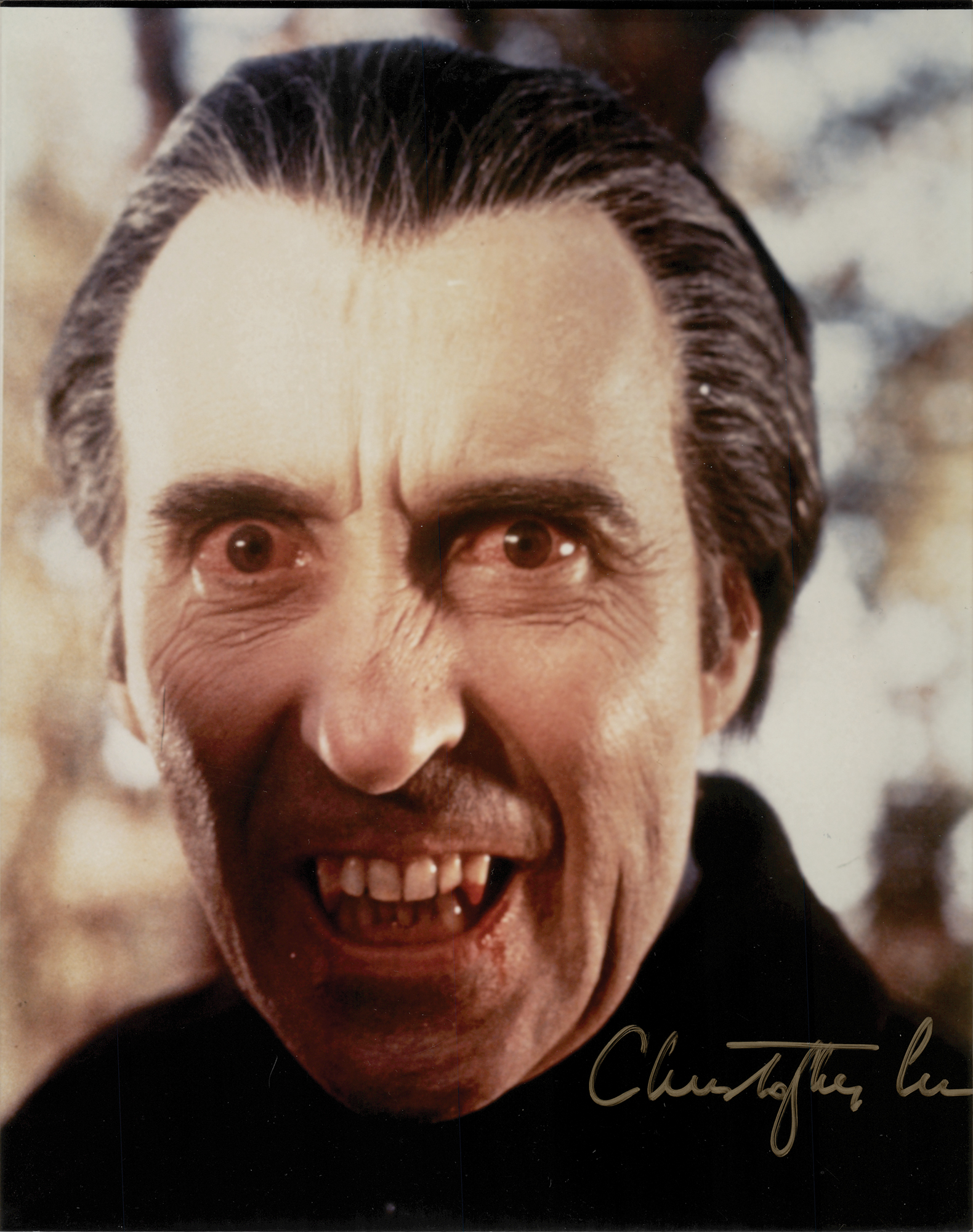 Christopher Lee Signed Photograph | RR Auction