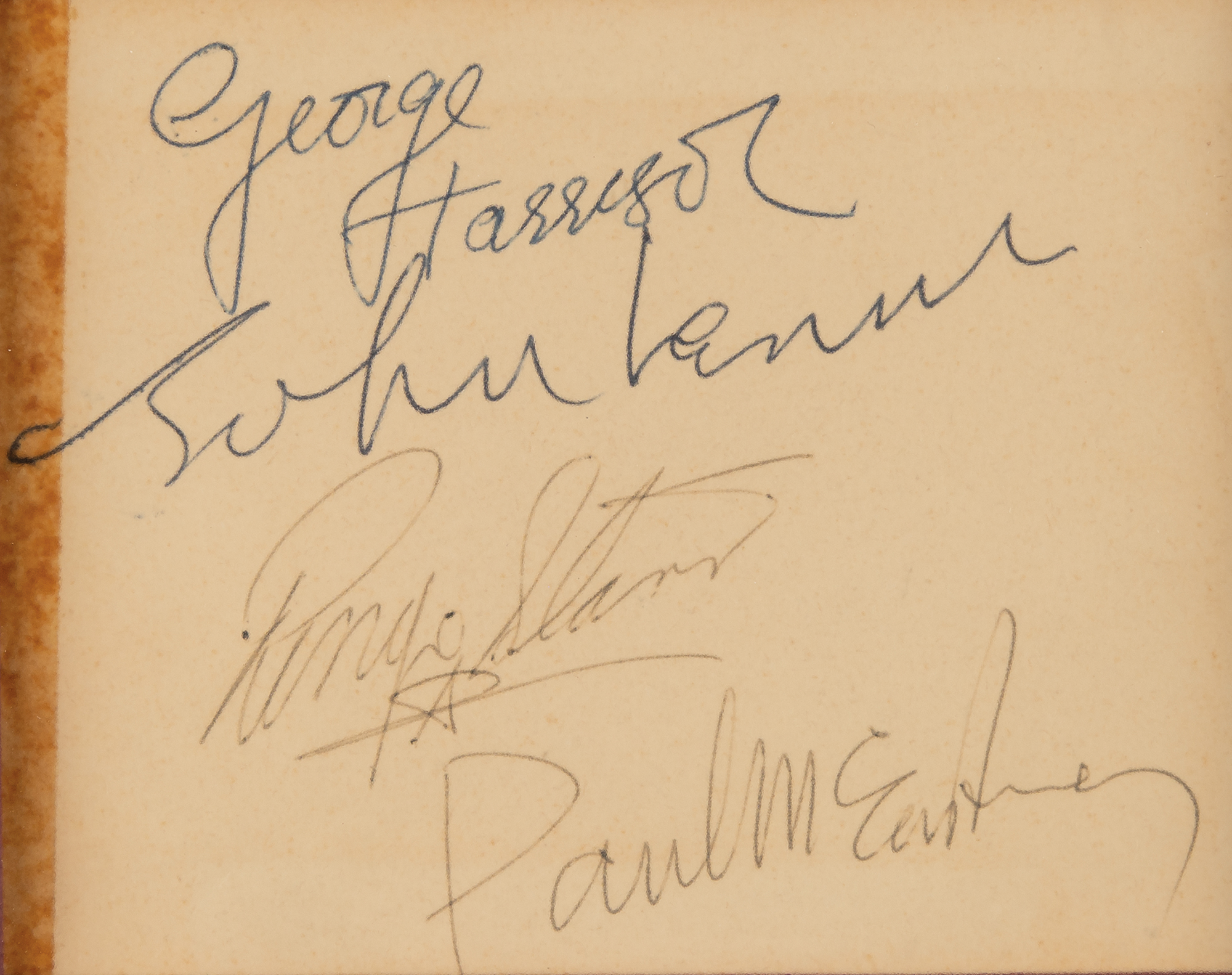Beatles Signatures | RR Auction