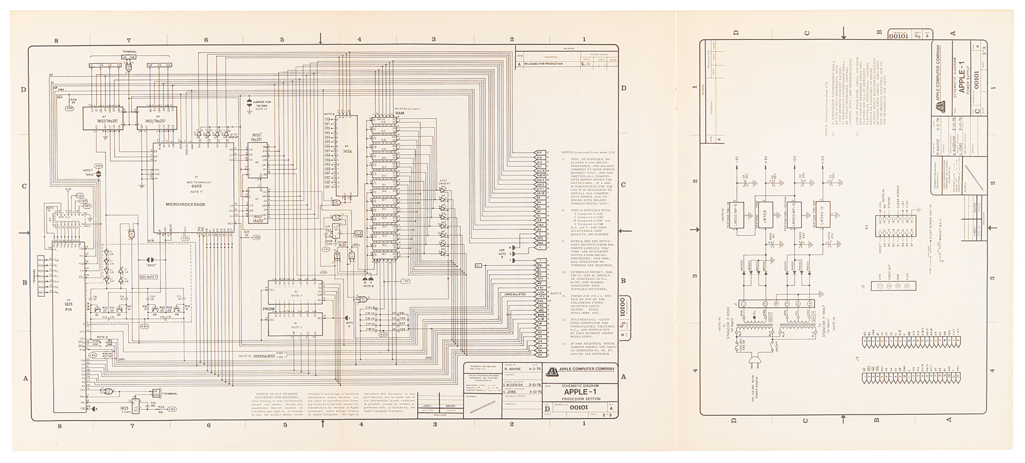 Apple-1 Computer Operation Manual - From the Collection of Clement Mok
