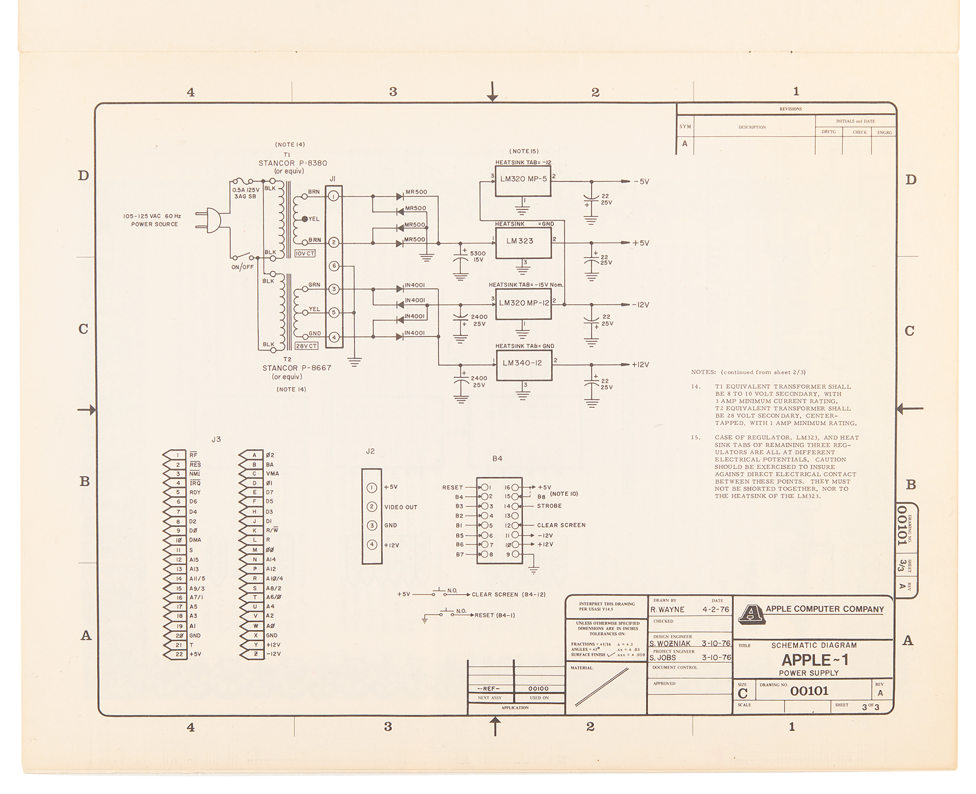 Apple-1 Computer Operation Manual - From the Collection of Clement Mok