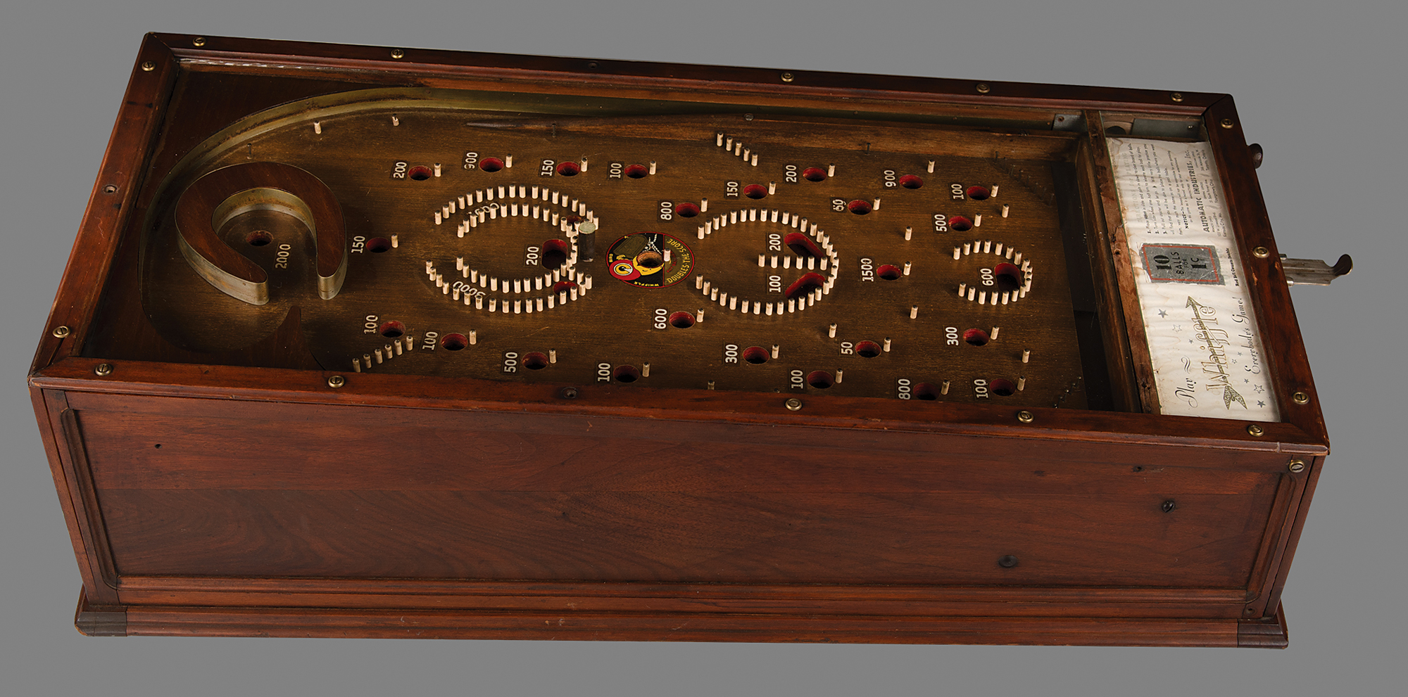 Automatic Industries 'Whiffle' Pinball Machine (1931) - The Original