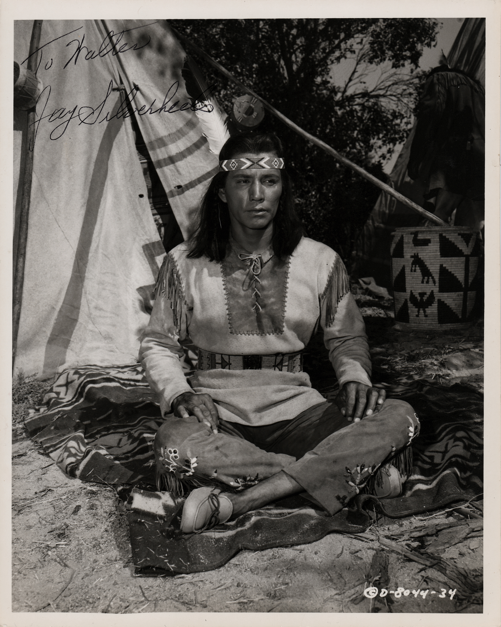 Jay Silverheels Signed Photograph | RR Auction