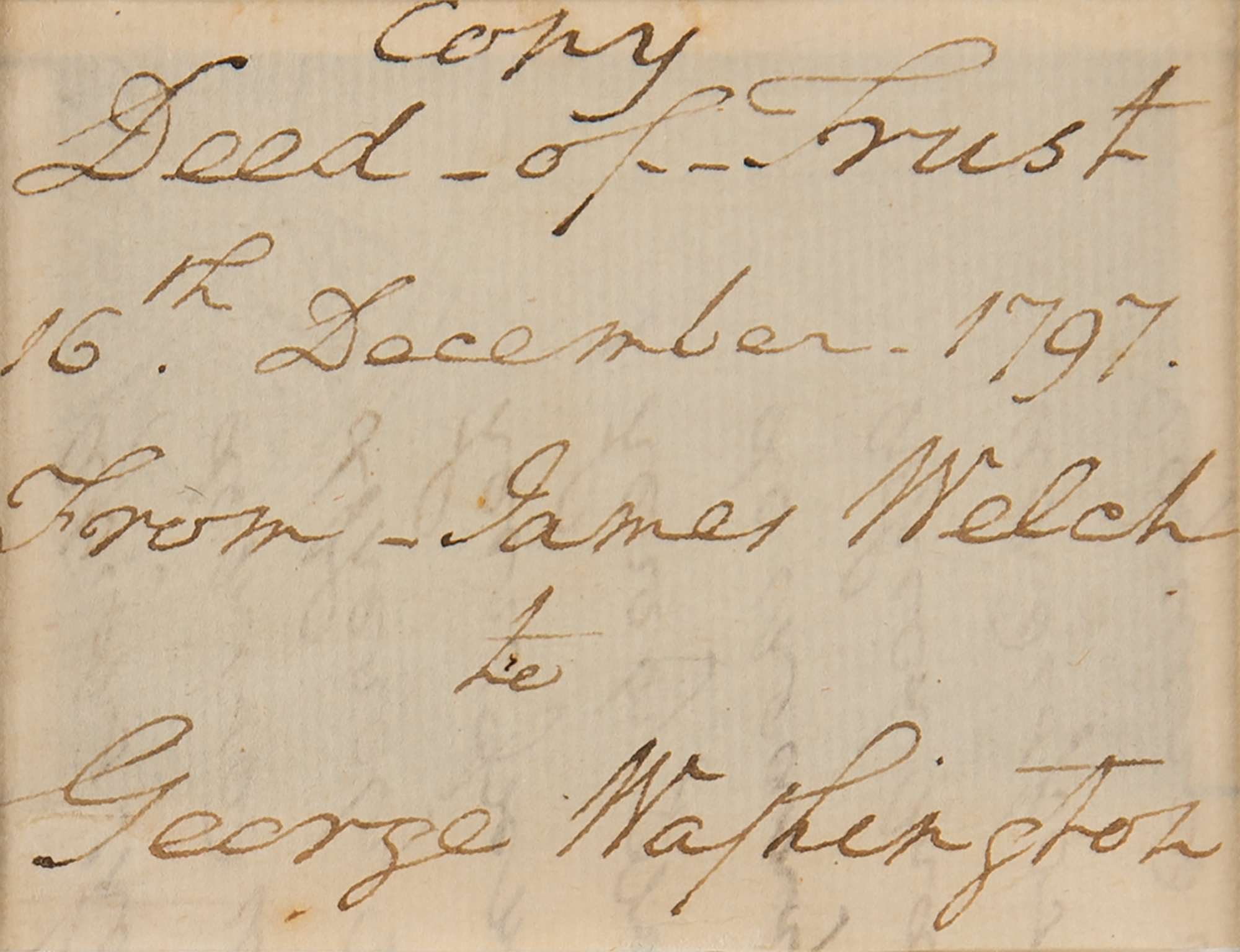 George Washington Partial Autograph Document Signed - Full Signature