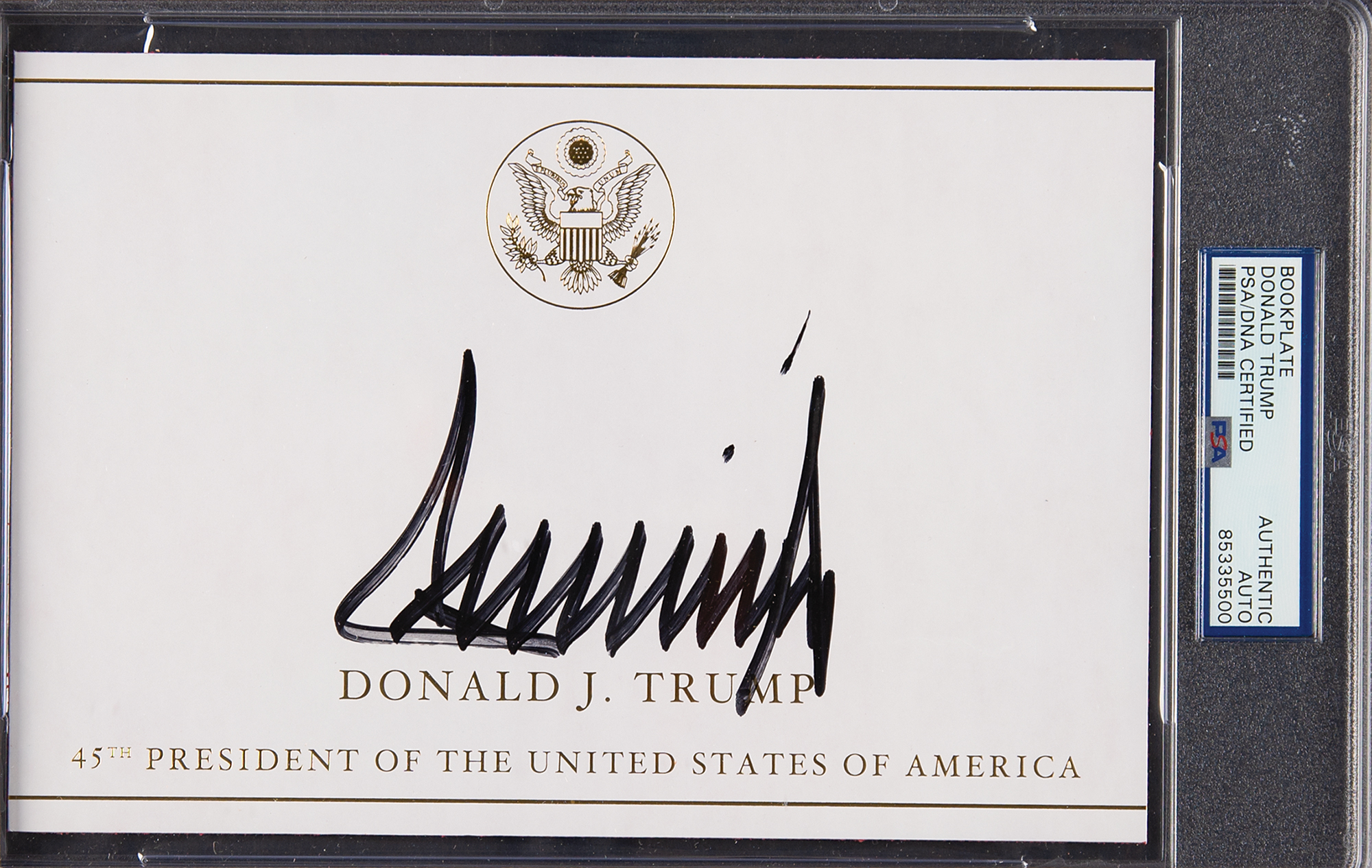 Donald Trump Signature | RR Auction