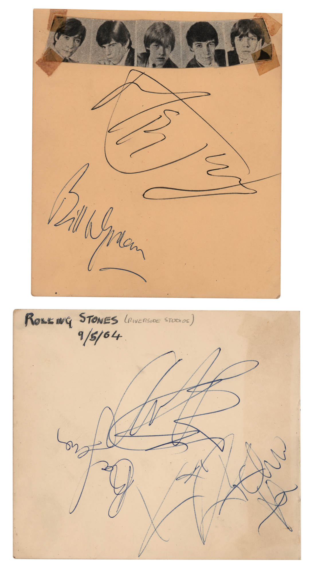 Rolling Stones Signatures (Riverside Studios, Hammersmith - May 9,