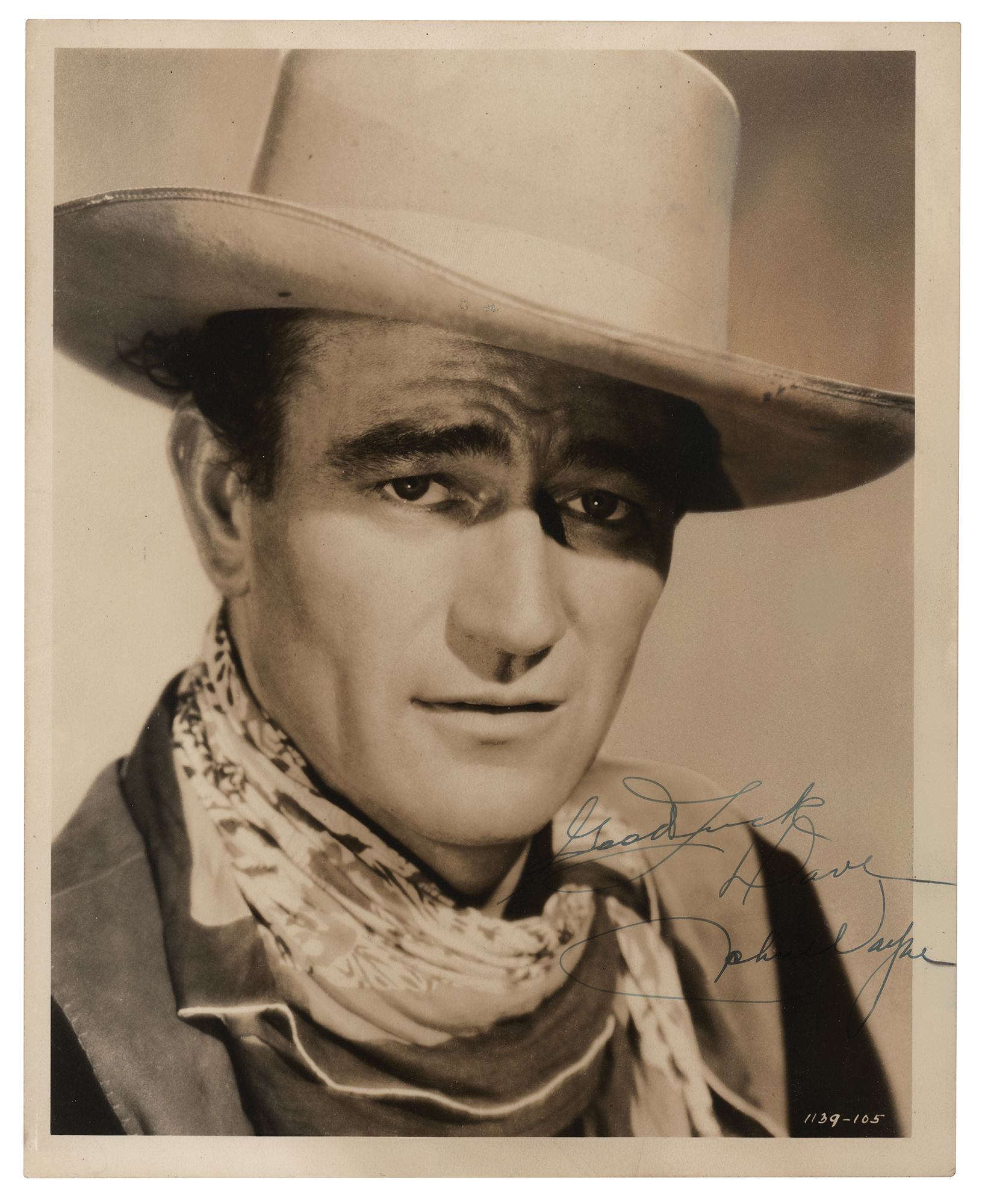 John Wayne Signed Photograph | RR Auction
