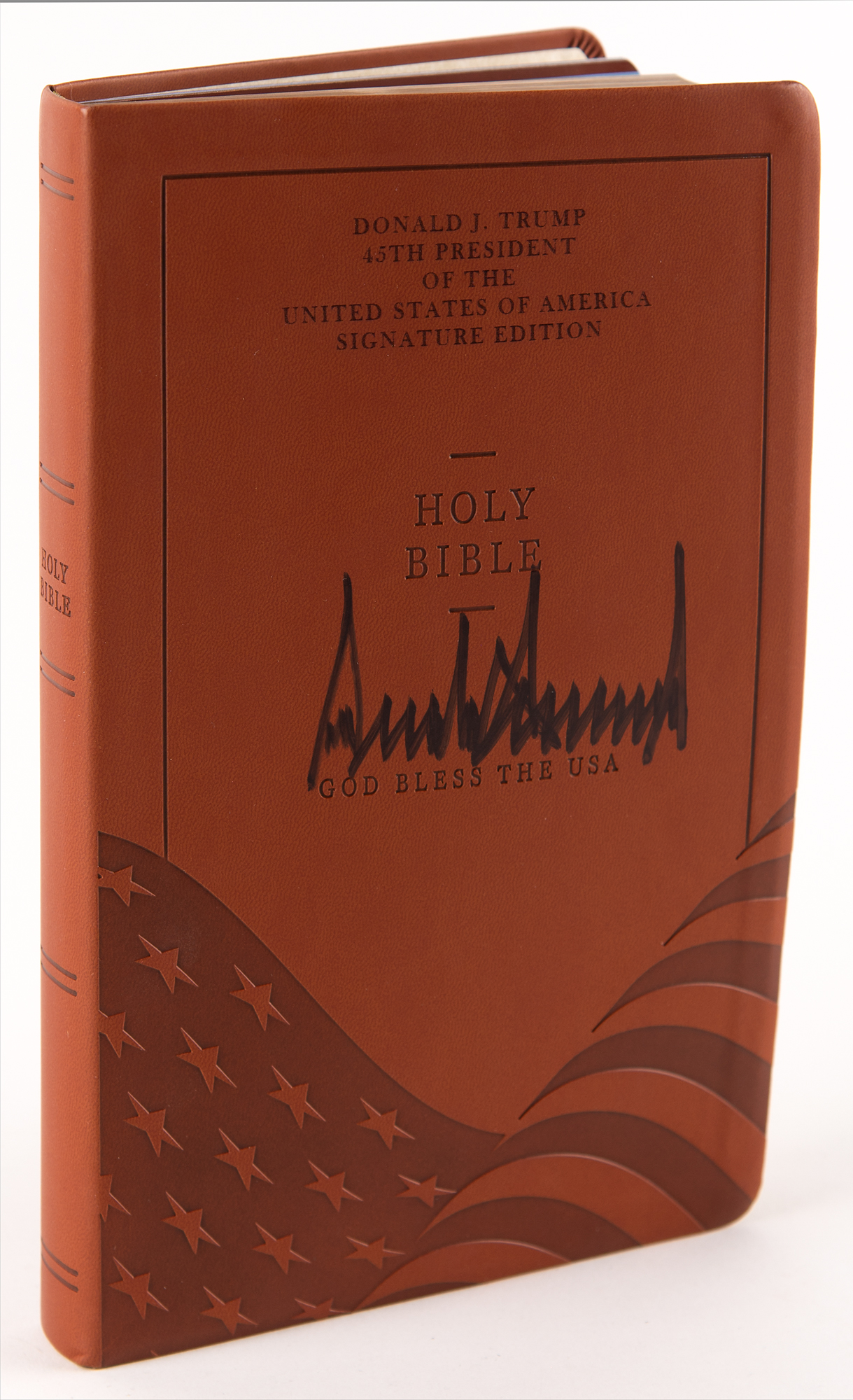 Donald Trump Signed Holy Bible - 'Signature Edition' | RR Auction