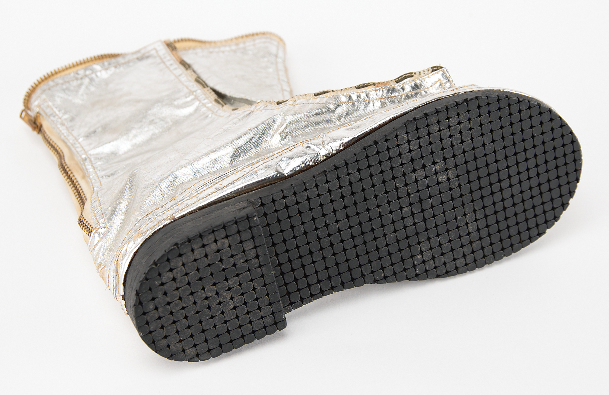 B. F. Goodrich Modified Mark IV Pressure Suit Boot - Marked