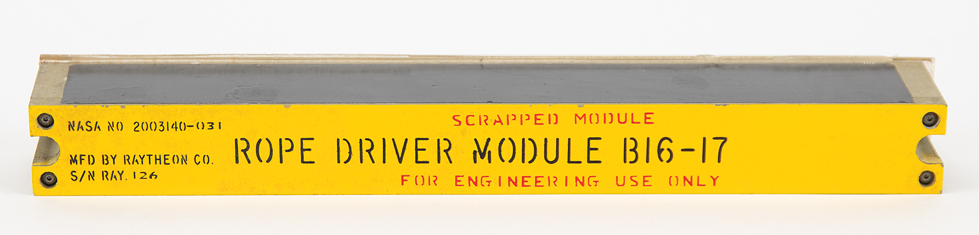 Apollo Guidance Computer Block II Rope Driver Module | RR Auction