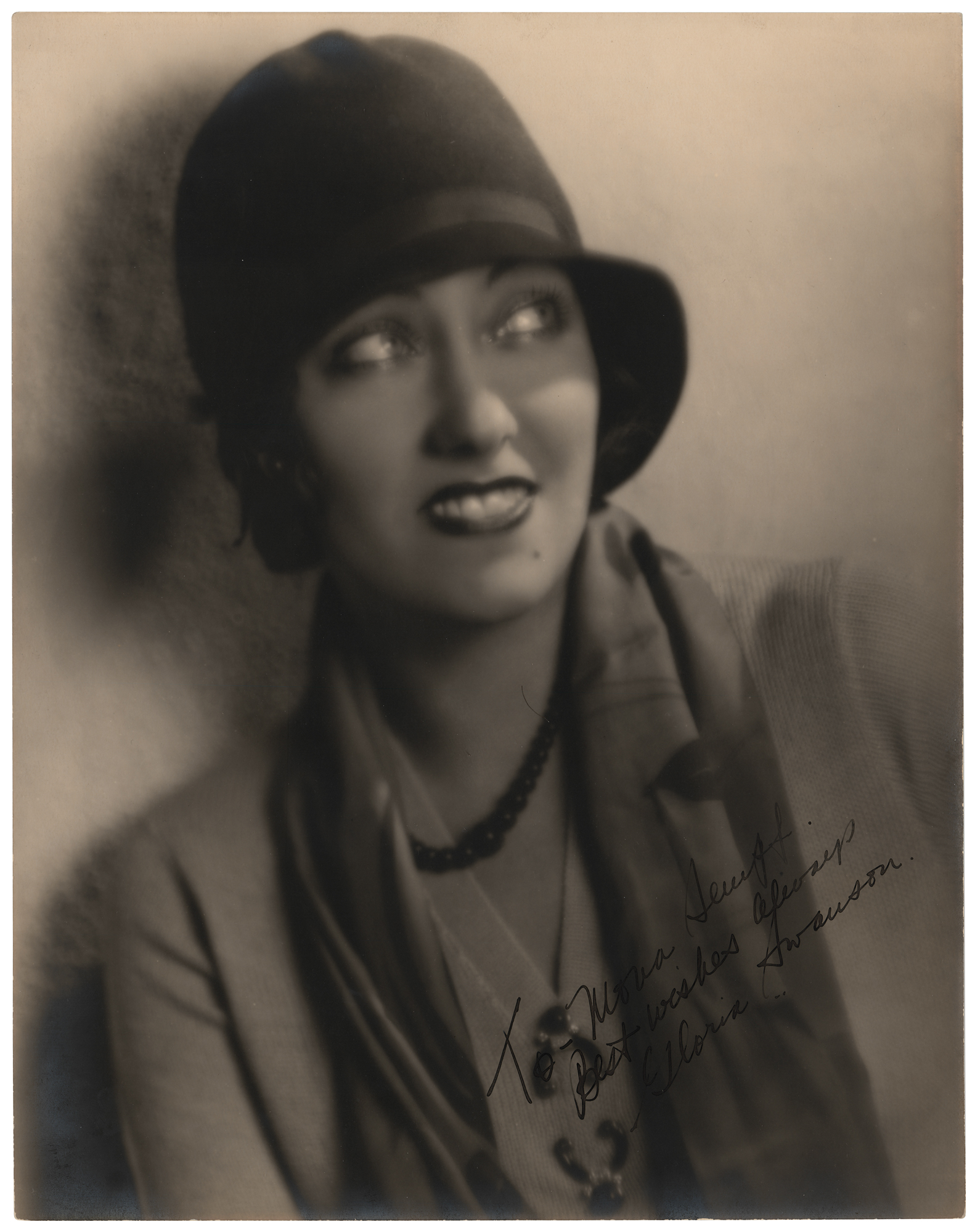 Gloria Swanson Oversized Signed Photograph | RR Auction