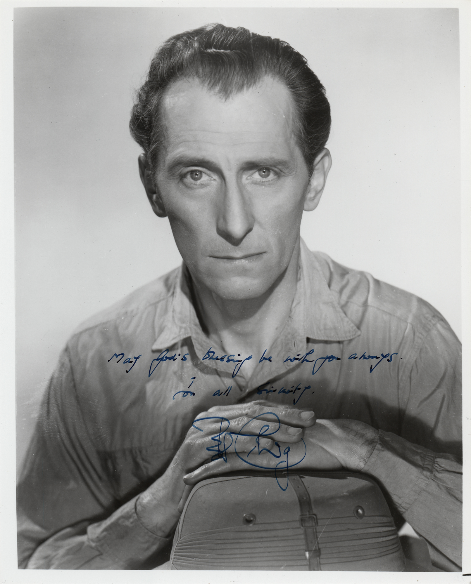 Peter Cushing Signed Photograph | RR Auction