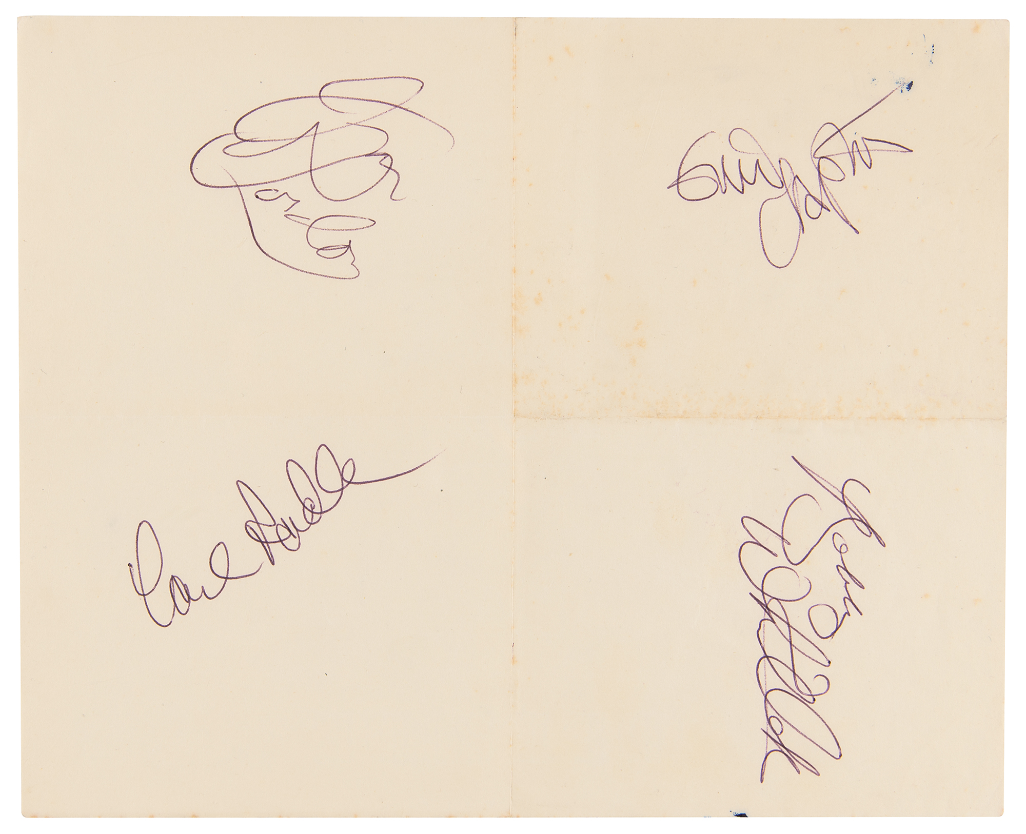 Derek and the Dominos Signatures | RR Auction