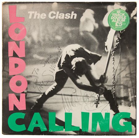 The Clash Signed Album - London Calling | RR Auction