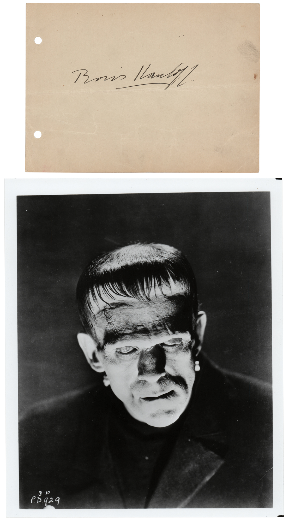 Boris Karloff Signature | RR Auction