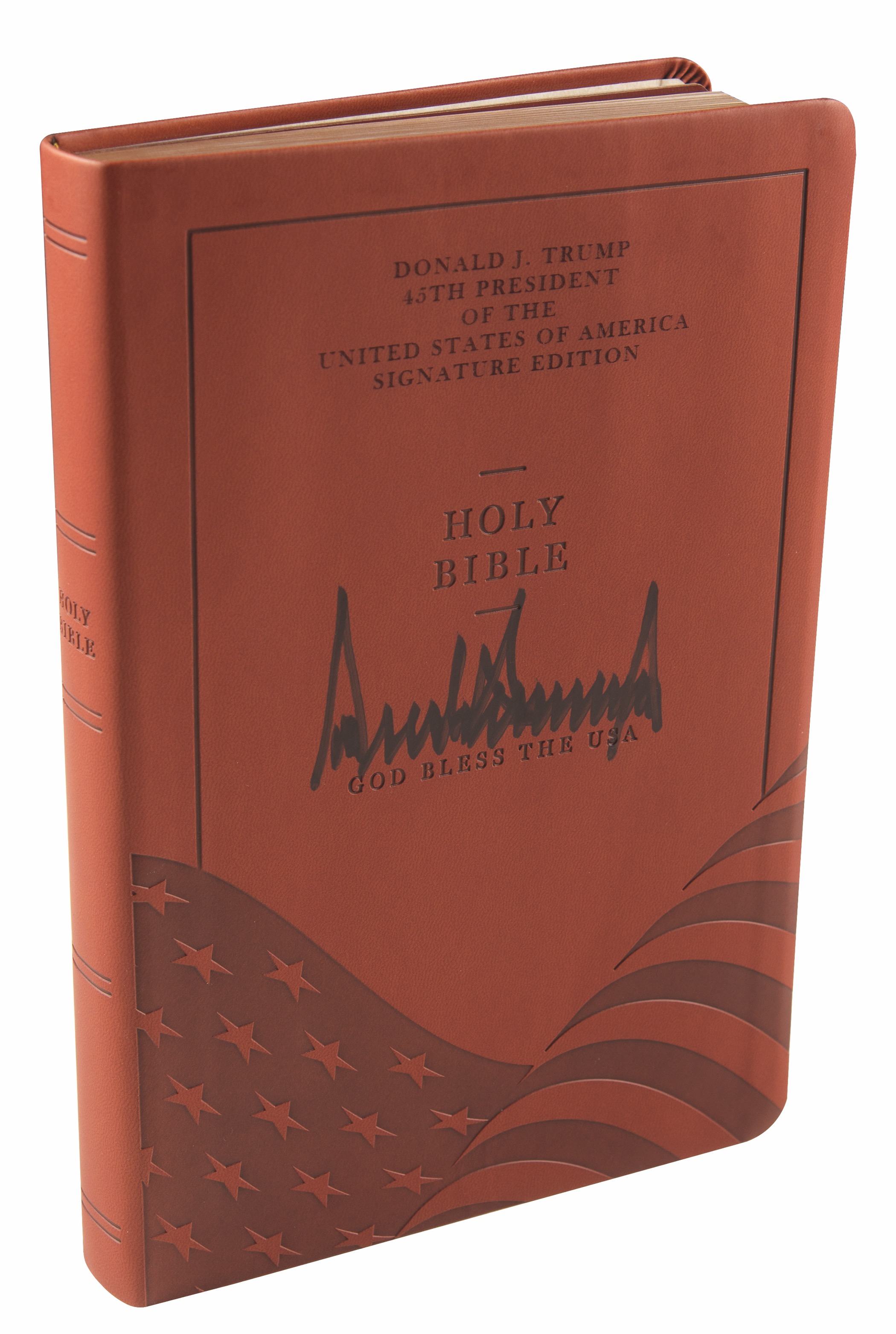 Donald Trump Signed Holy Bible - 'Signature Edition' | RR Auction